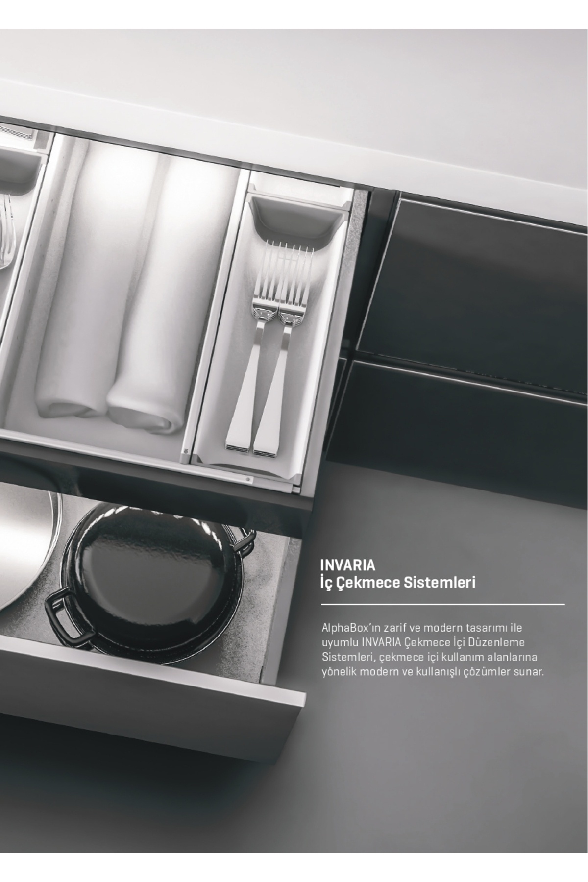 Decormet SAMET ALPHABOX ÇEKMECE RAYI 450 MM GRİ - Fiyatı, Yorumları