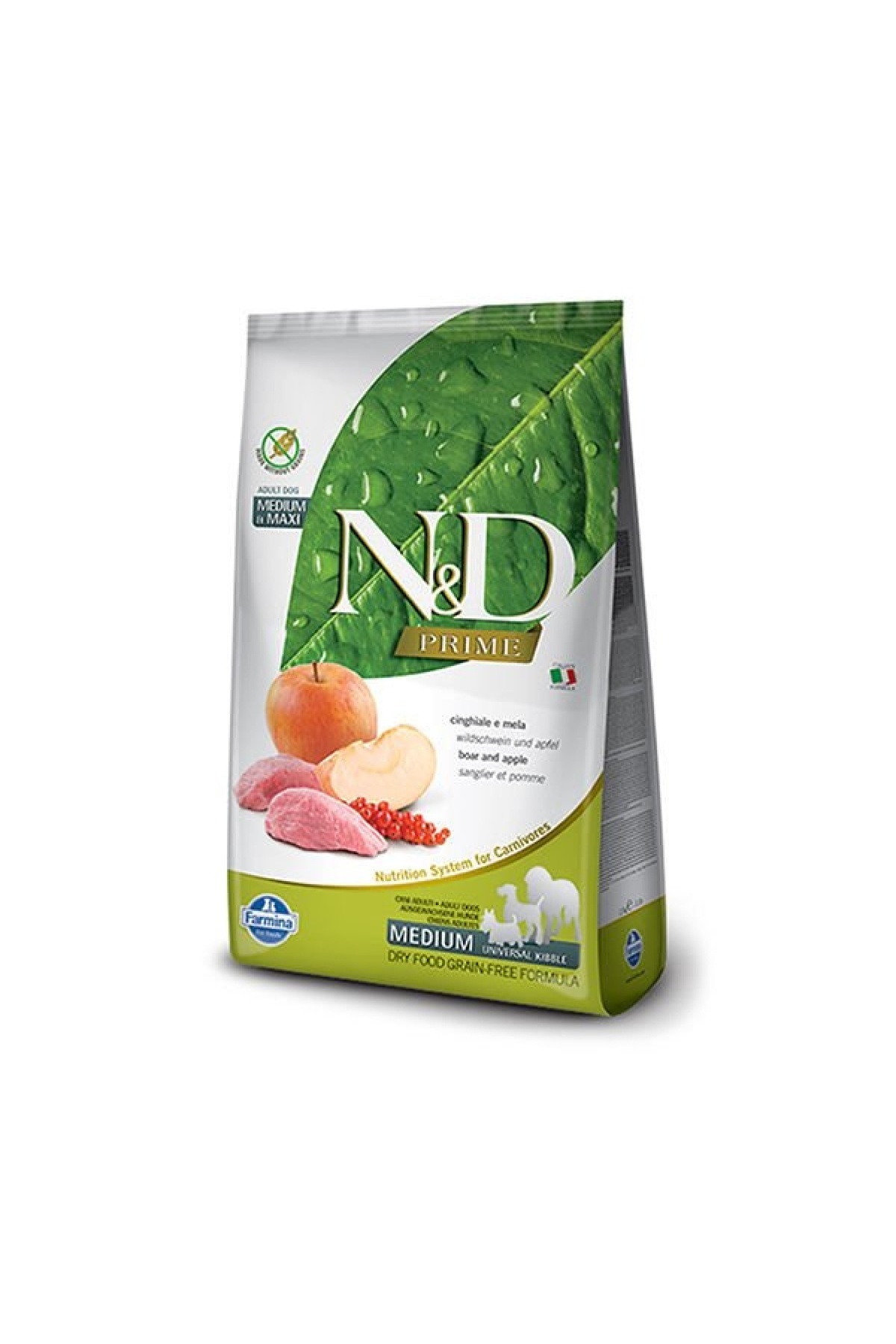 UDMK STORE ND Prime Domuzlu Orta ve Büyük Irk Yetişkin Köpek Maması 2.5 ...