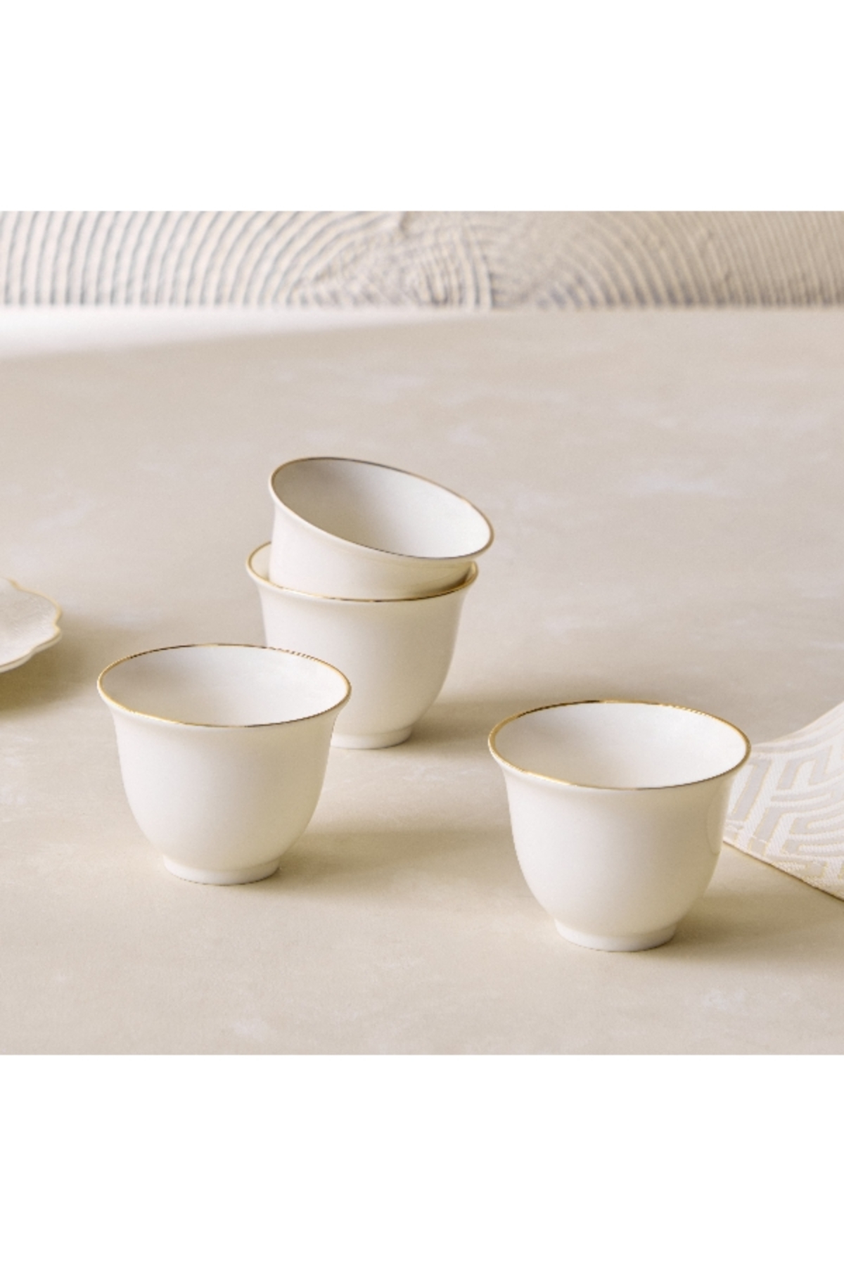 Home Box Ivory 4-Piece Cava Cup Set - 60 ml- Trendyol