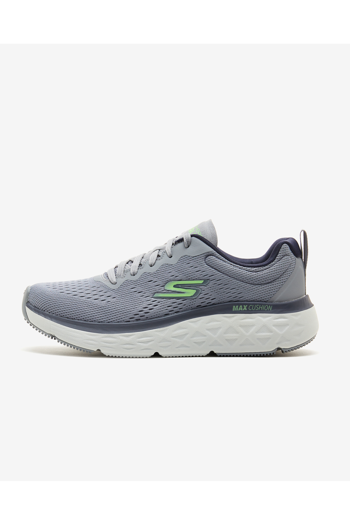Skechers Max Cushioning Delta - Speed Up Erkek Gri Koşu Ayakkabısı ...