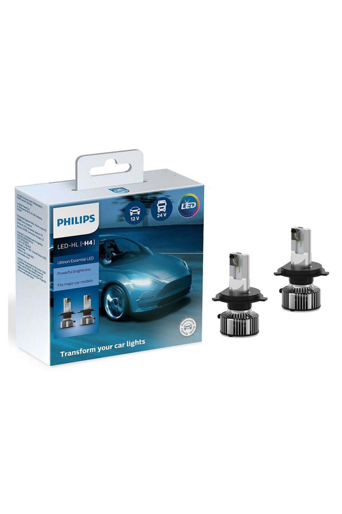 Philips H4 Ultınon Led-hl Led Ampul Seti 6500k 12-24v 21w - Fiyatı ...