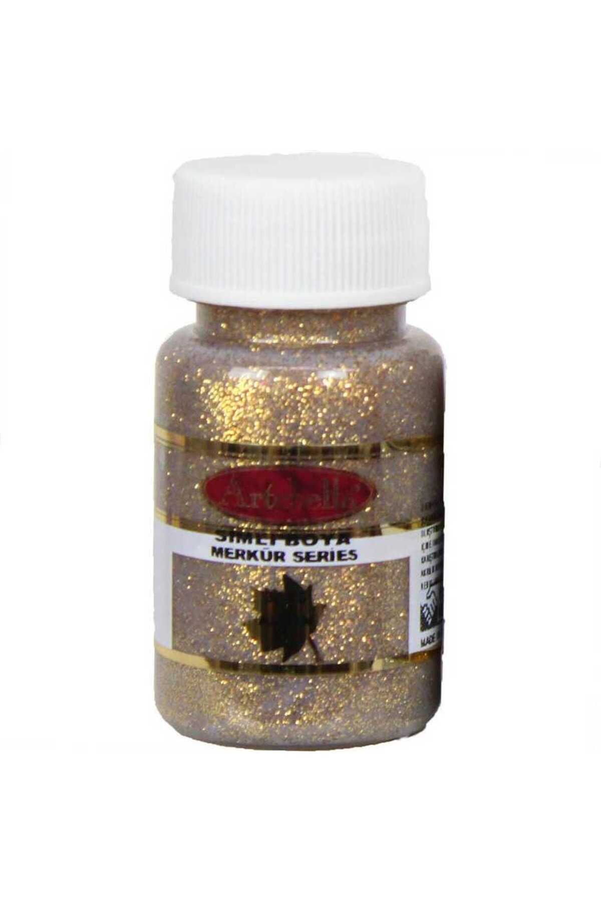 Artebella Merkür Serisi Simli Boya Altın 50ml - Fiyatı, Yorumları