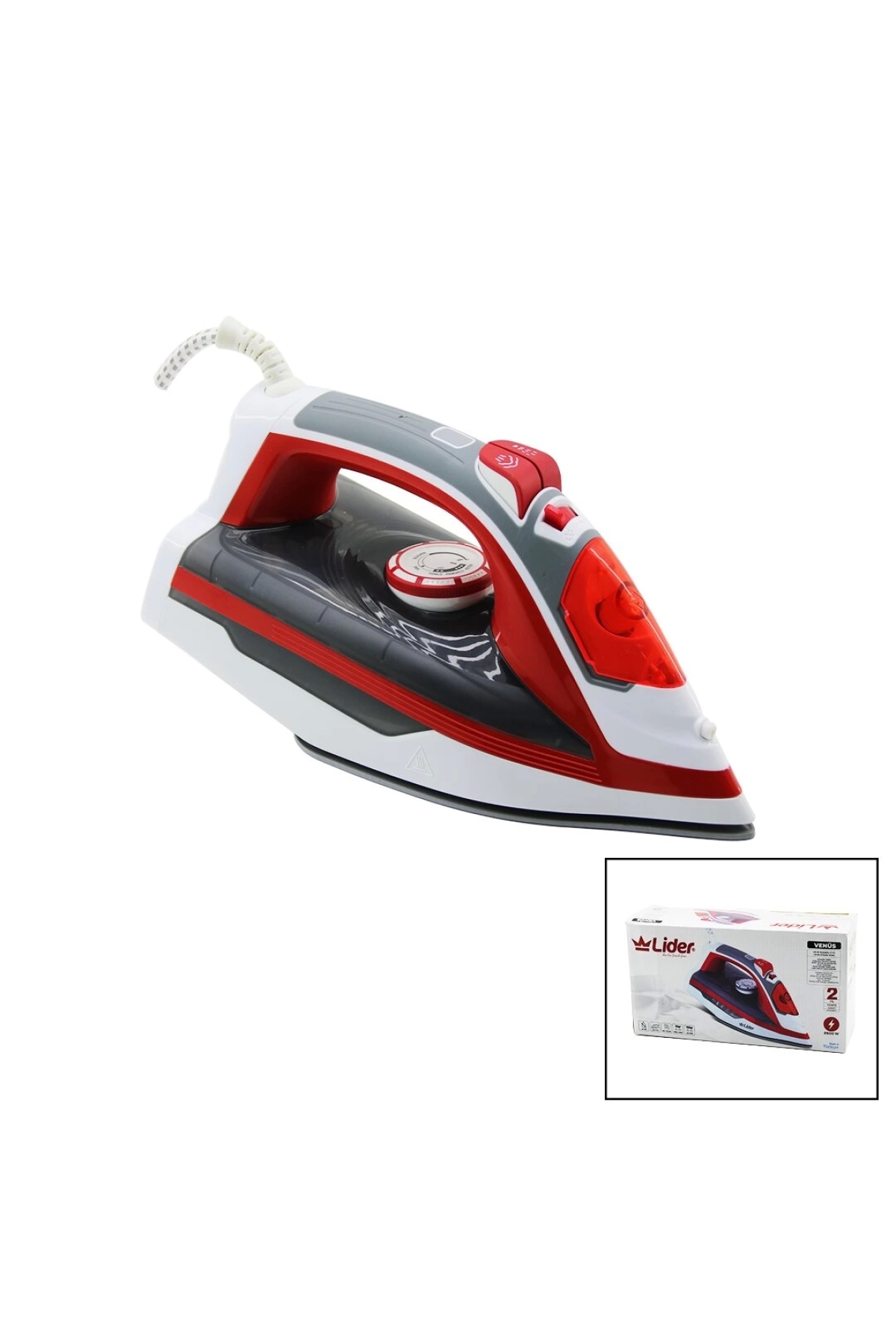 Go İthalat LİDER LB-84 VENÜS BUHARLI ÜTÜ SERAMİK TABAN - DİKEY ÜTÜLEME ...
