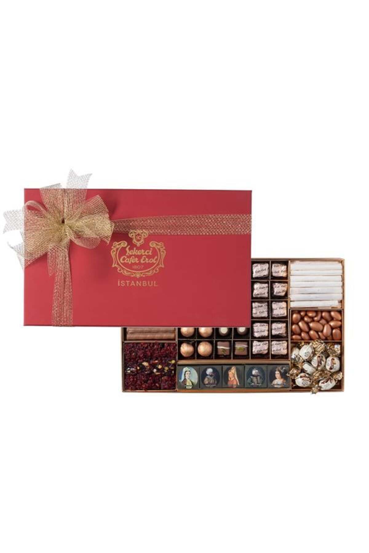 Şekerci Cafer Erol 9 Bölmeli Cafer Erol Özel Mix Kutu - Fiyatı, Yorumları
