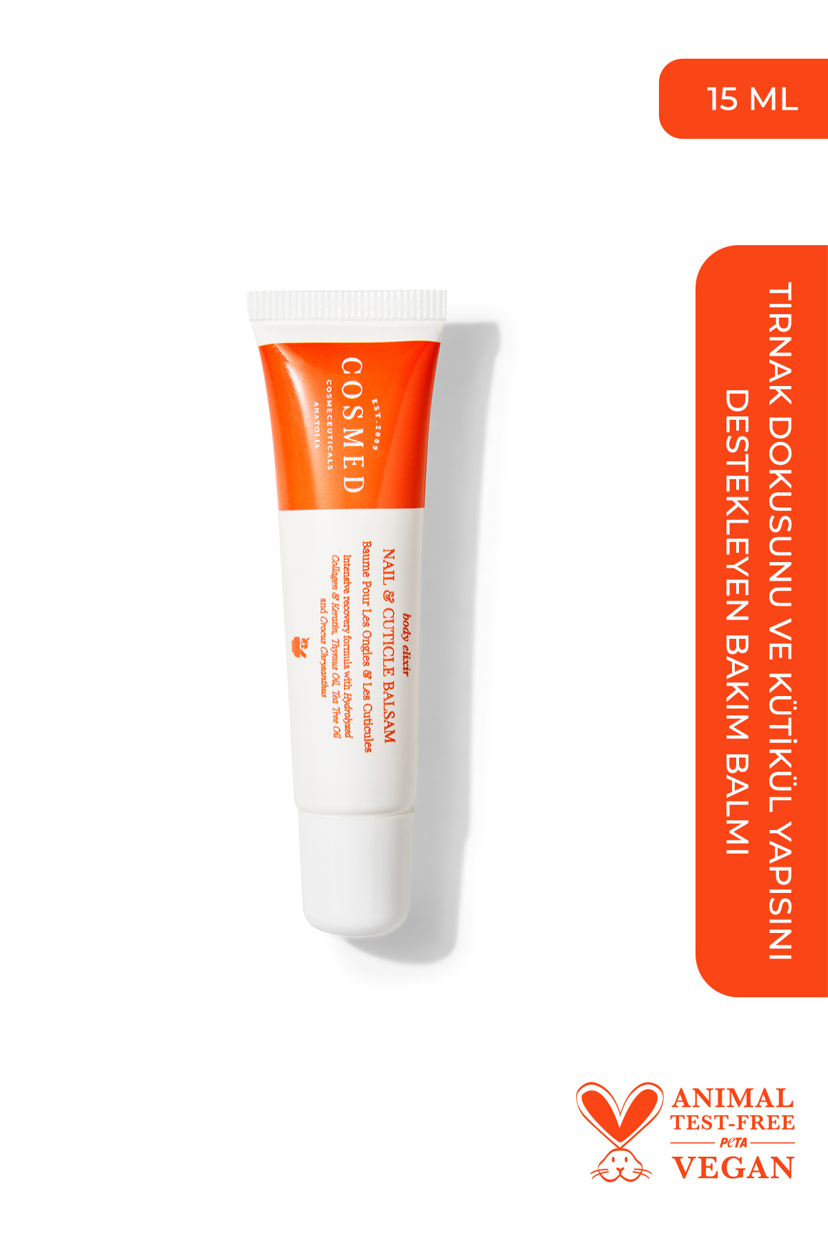 COSMED Nail Balsam Tırnak Güçlendirici Bakım Kremi 15 mlFiyatı ...