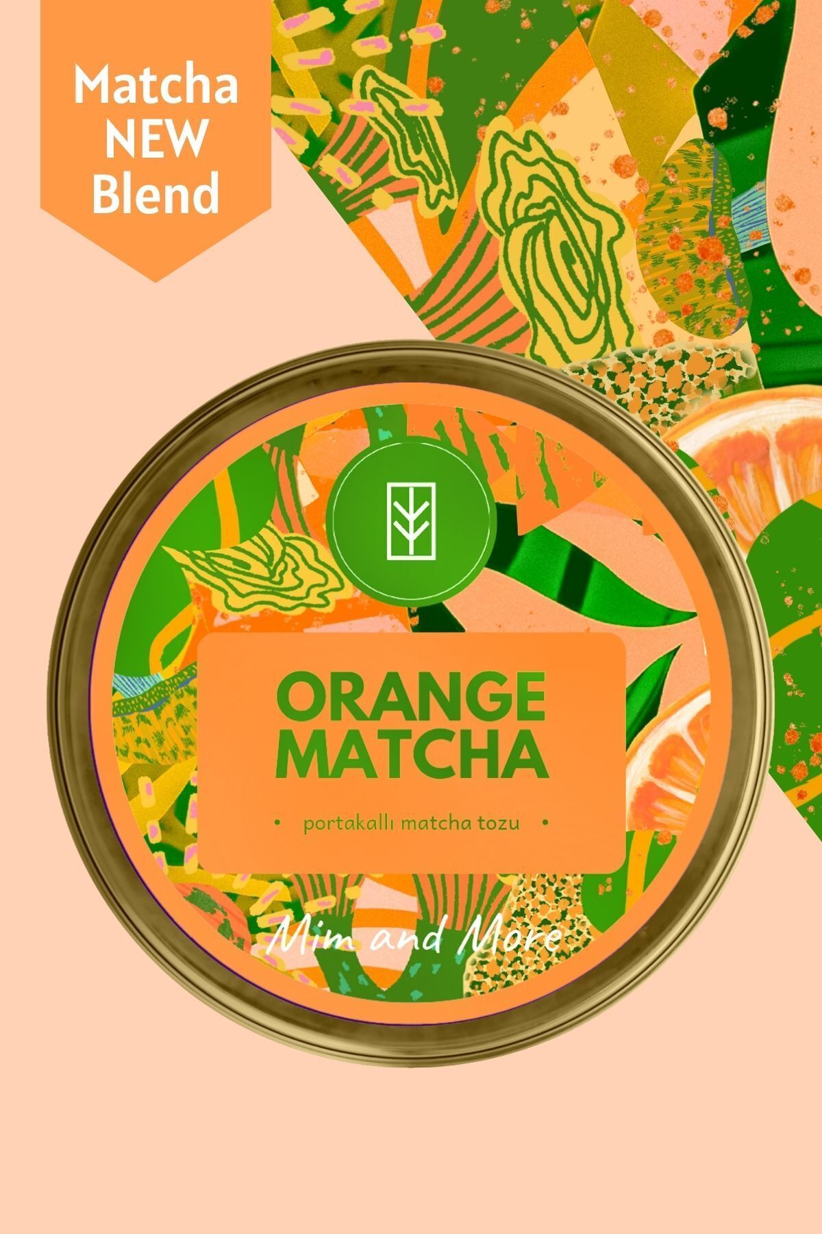 Mim and More Orange Matcha - Portakal Aromalı Matcha, 25 gr Fiyatı ...