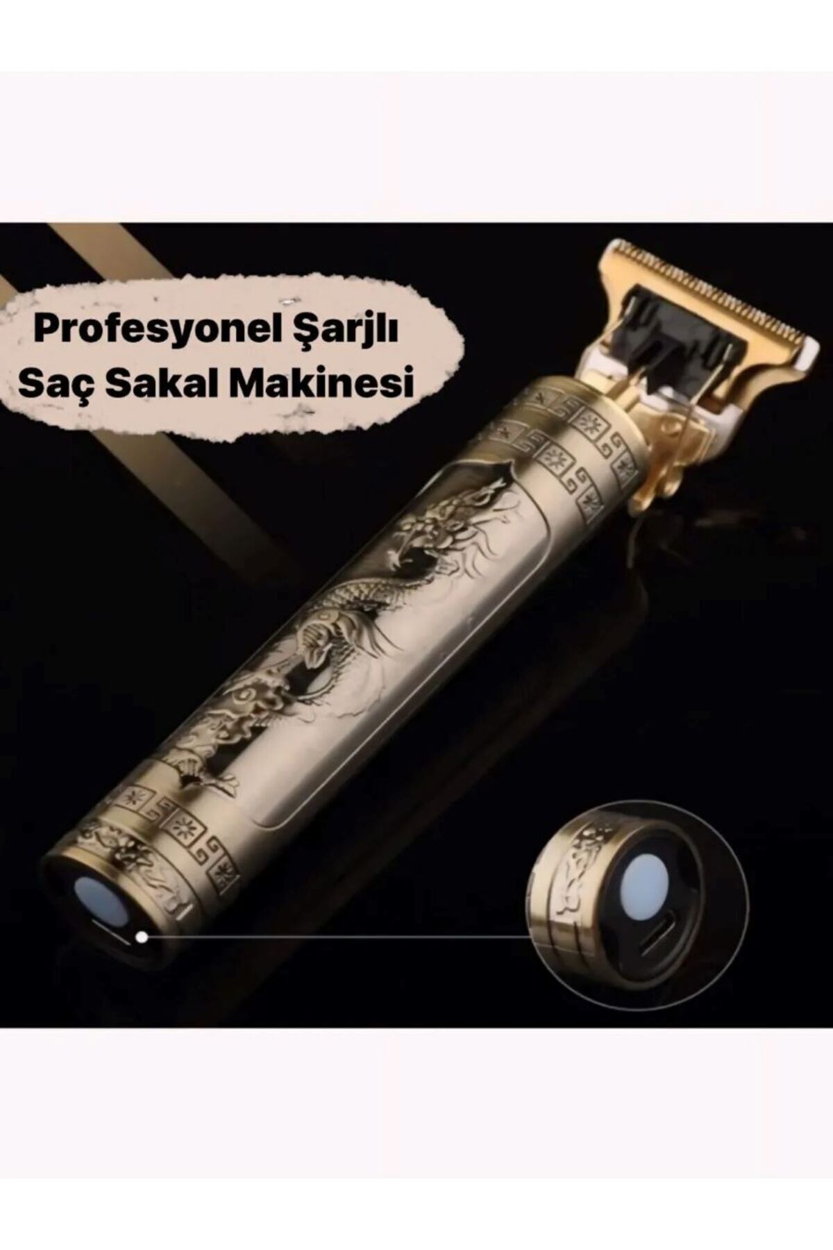 Genel Markalar ORJ-Profesyonel Şarjlı Saç Sakal Düzeltme Makinesi ...