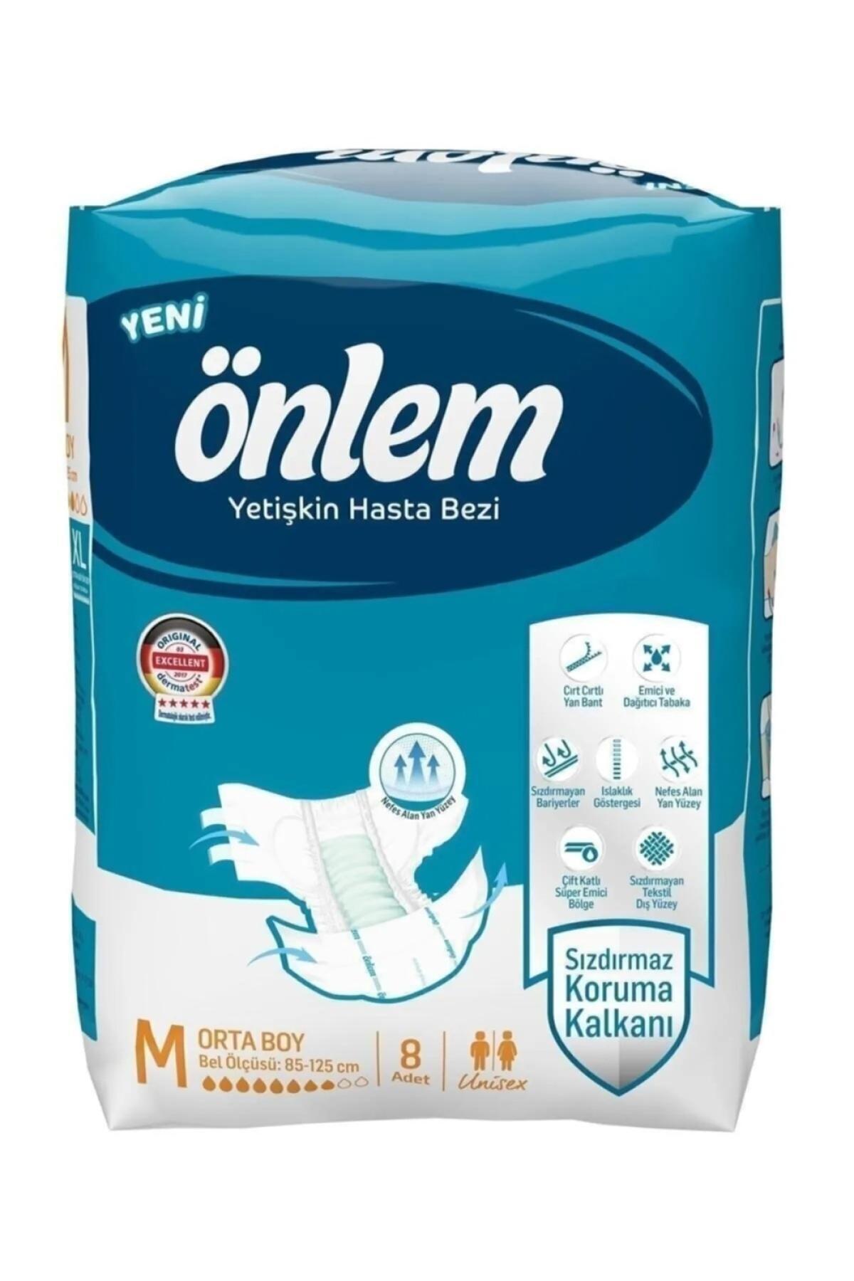 pazarella Önlem Bel Bantli Yetiskin Hasta Bezi Küçük Medium Fiyatı ...