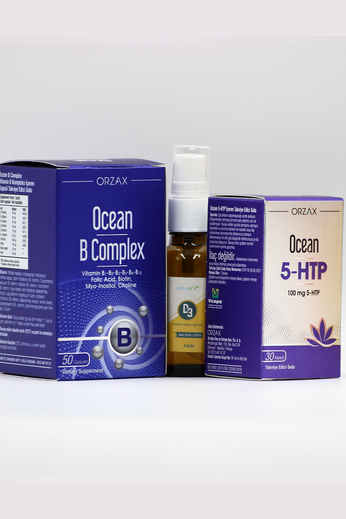 Ocean Ürün Paketi: Ocean B Complex, Ocean 5-HTP ve D3 Sprey Fiyatı ...