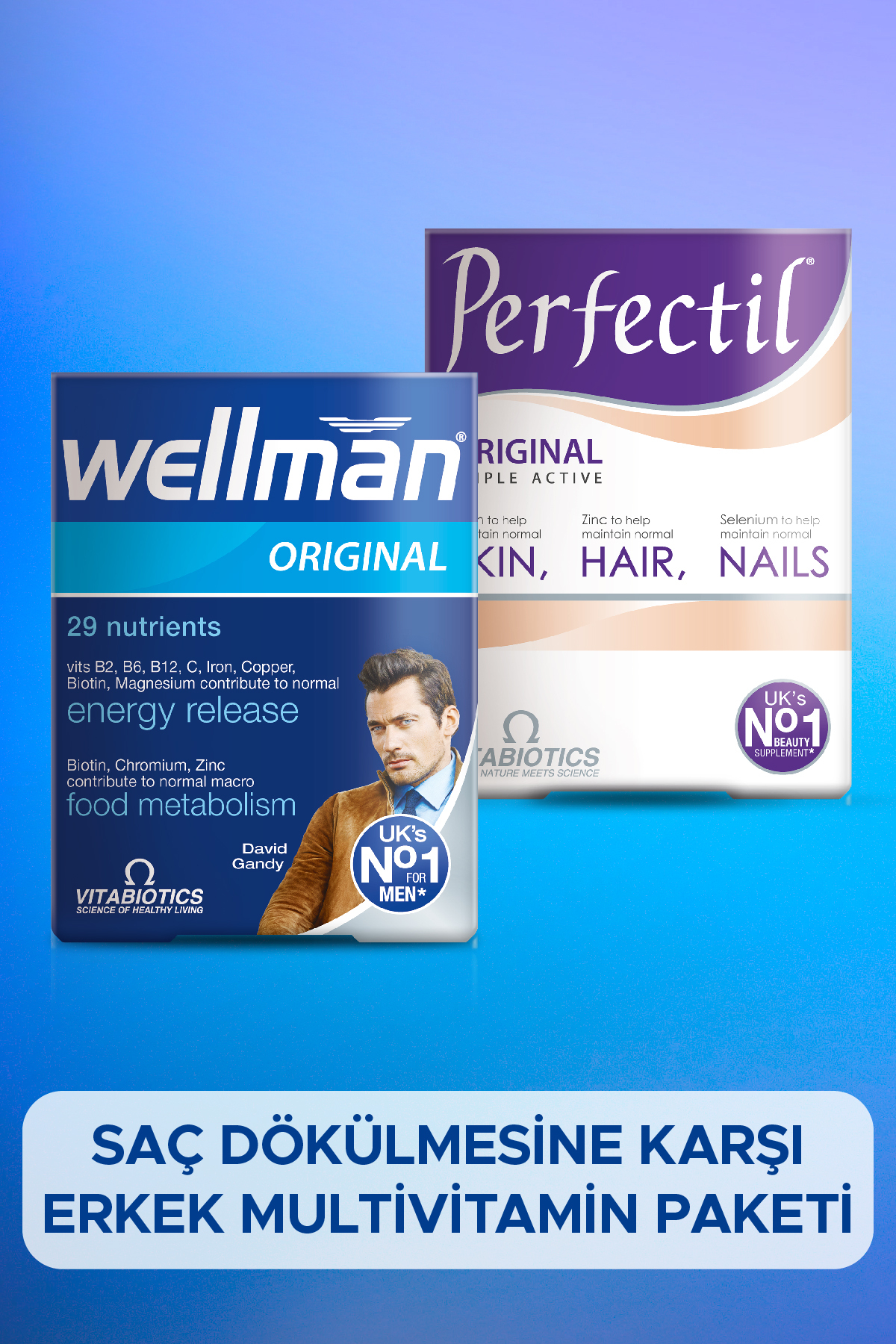 Wellman Wellman + Perfectil Original Saç Dökülmesine Karşı Erkek ...