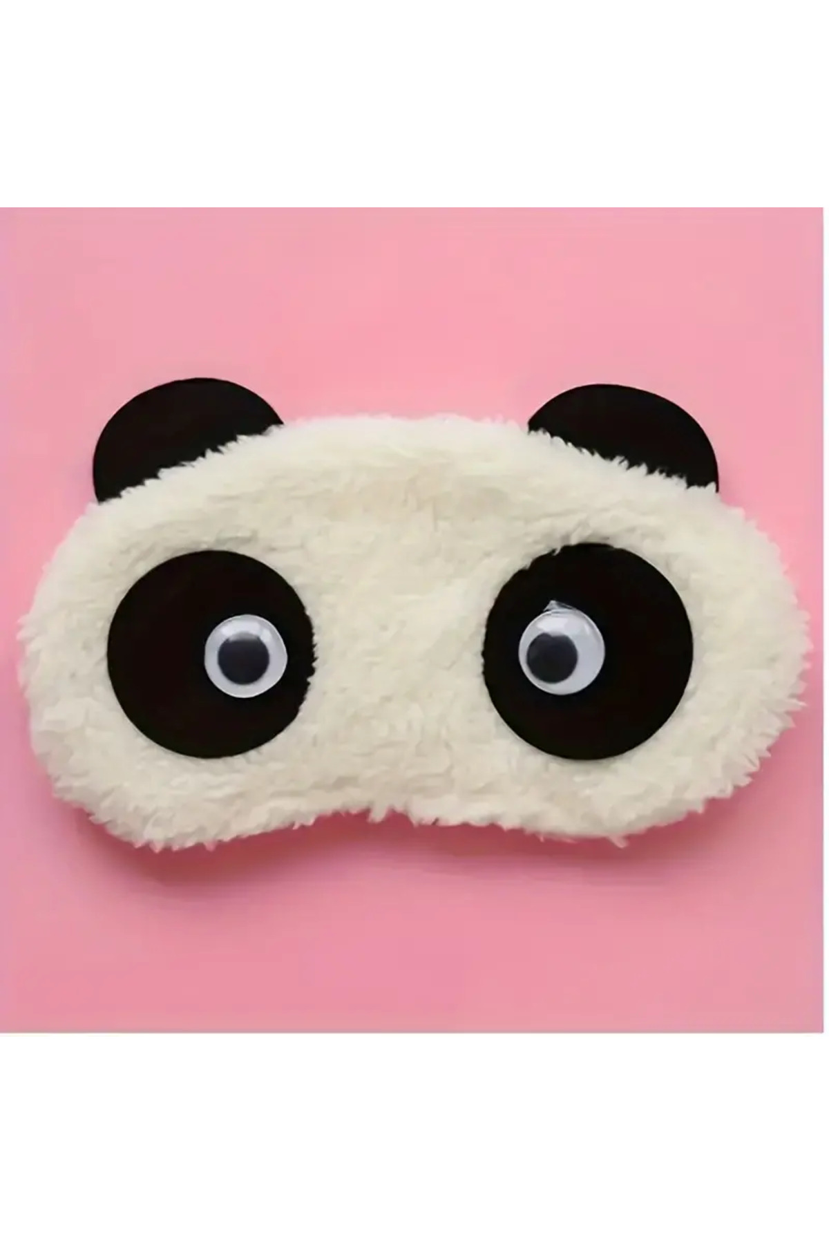 TEMU Panda Peluş Uyku Bandı, Göz Bandı, Işık Geçirmez, Dinlenme Ve ...