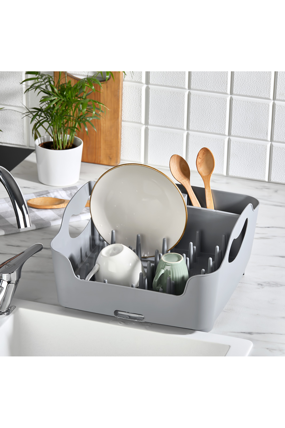 MCK Plus Tezgah Üstü Slikon Bulaşıklık Fiyatı, Yorumları - Trendyol