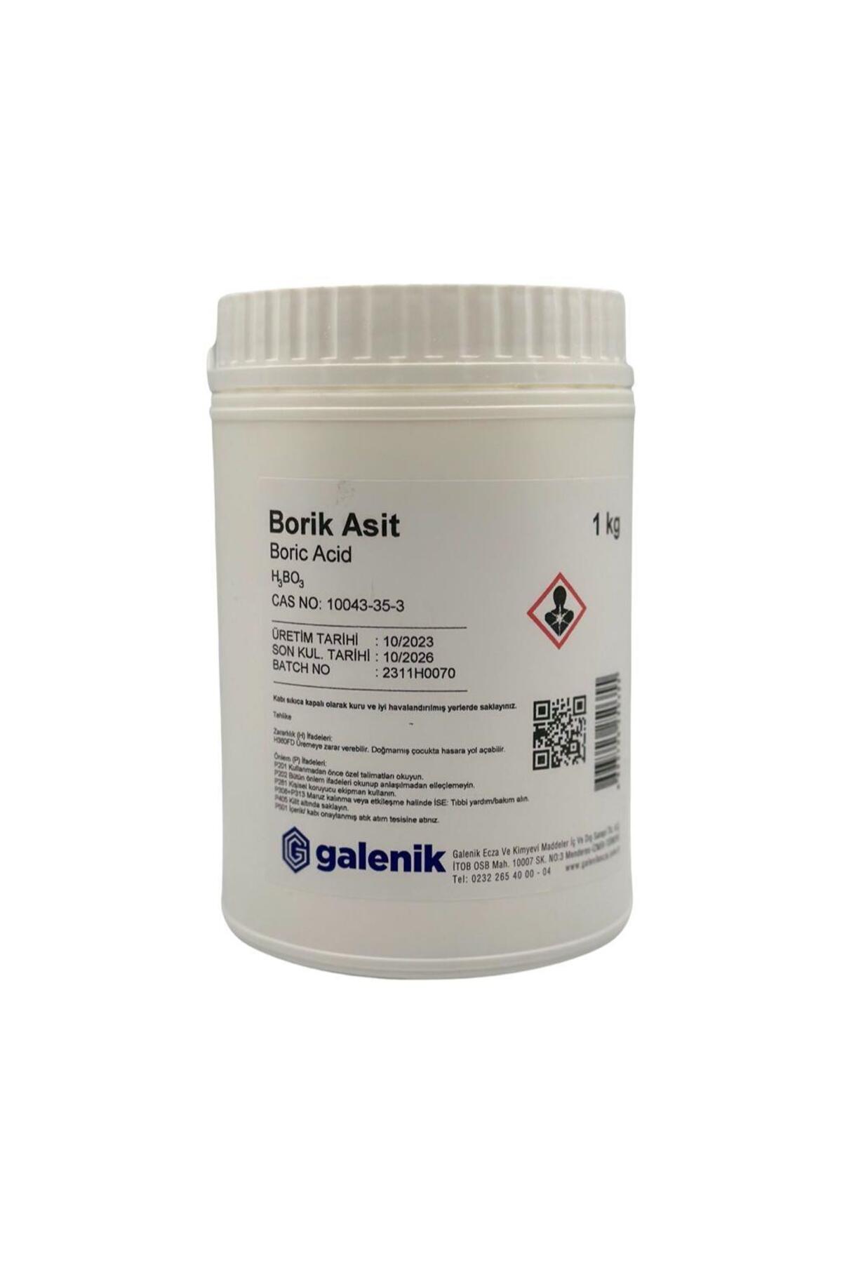 GALENİK Galenik Borik Asit (Acıde Borıque) 1 Kg - Fiyatı, Yorumları