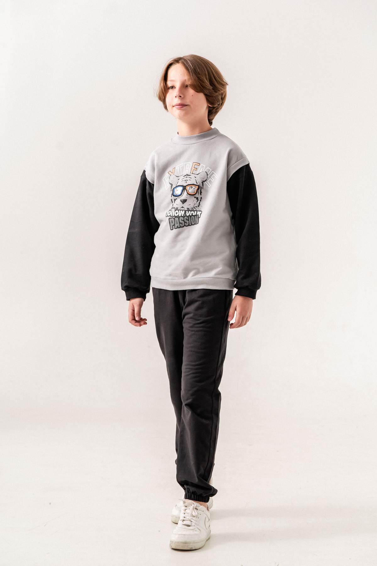 Tuffy Kids Erkek Çocuk Baskılı Orta Kalınlık Örme Alt Üst Takım 6-13 ...