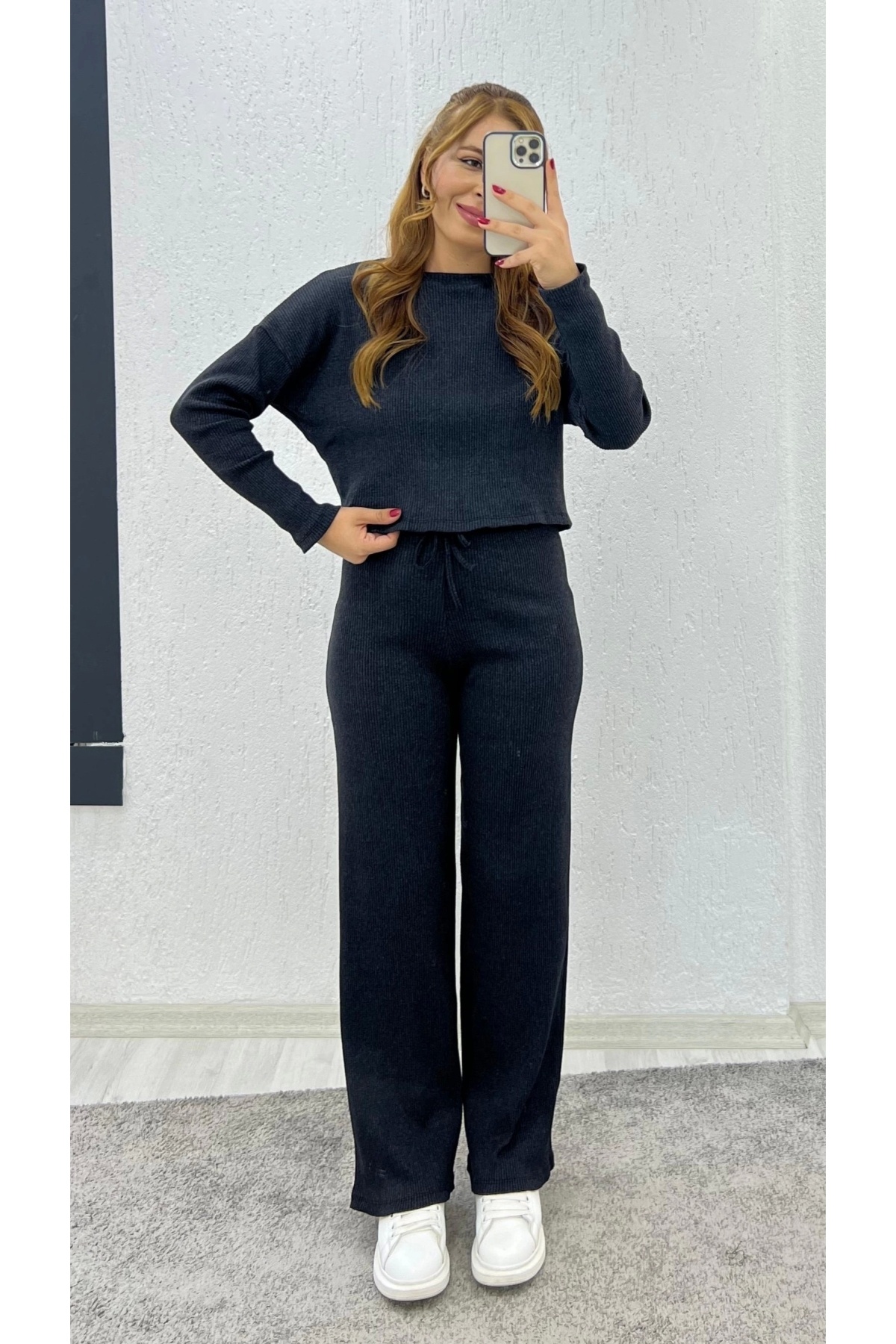 İrka Moda Kaşkorse Basic İkili Takım Füme Fiyatı, Yorumları - Trendyol