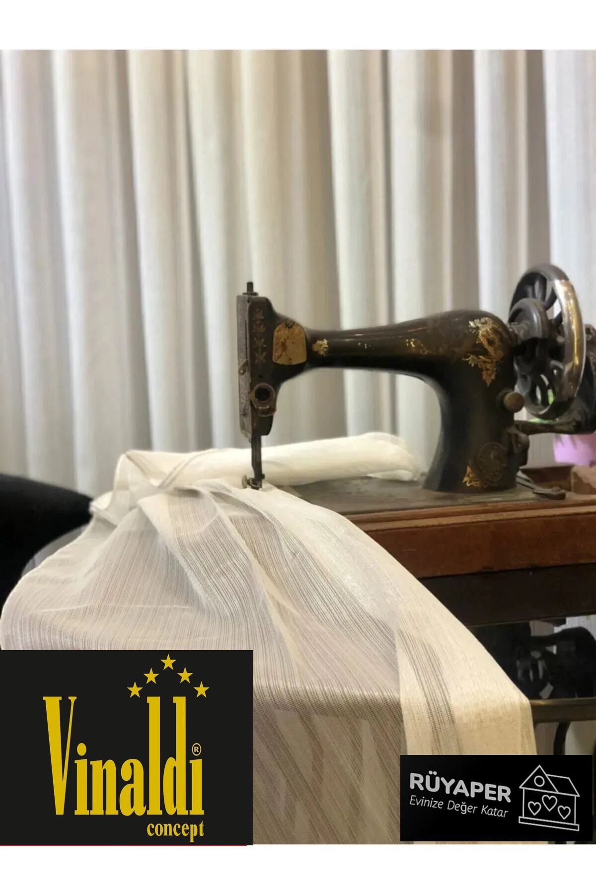 Vinaldi Rüyaper Her Odaya Uygun Ağır Gramajlı Pırlanta Desen Tül Perde ...