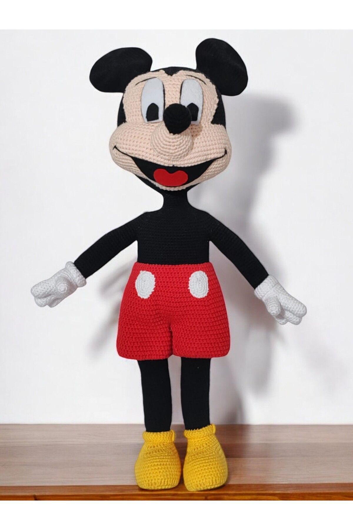 SevseHobi Mickey Mouse Handmade Amigurumi Oyuncak - Fiyatı, Yorumları