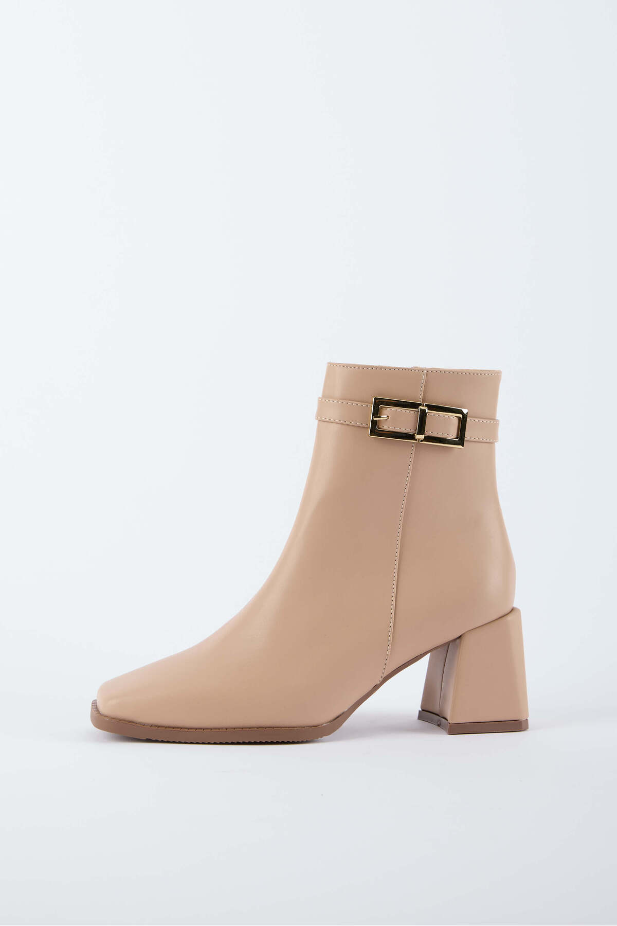selinshoes Jeanne Yüksek Topuklu Bilek Kısmı Toka Detaylı Kadın Bot ...