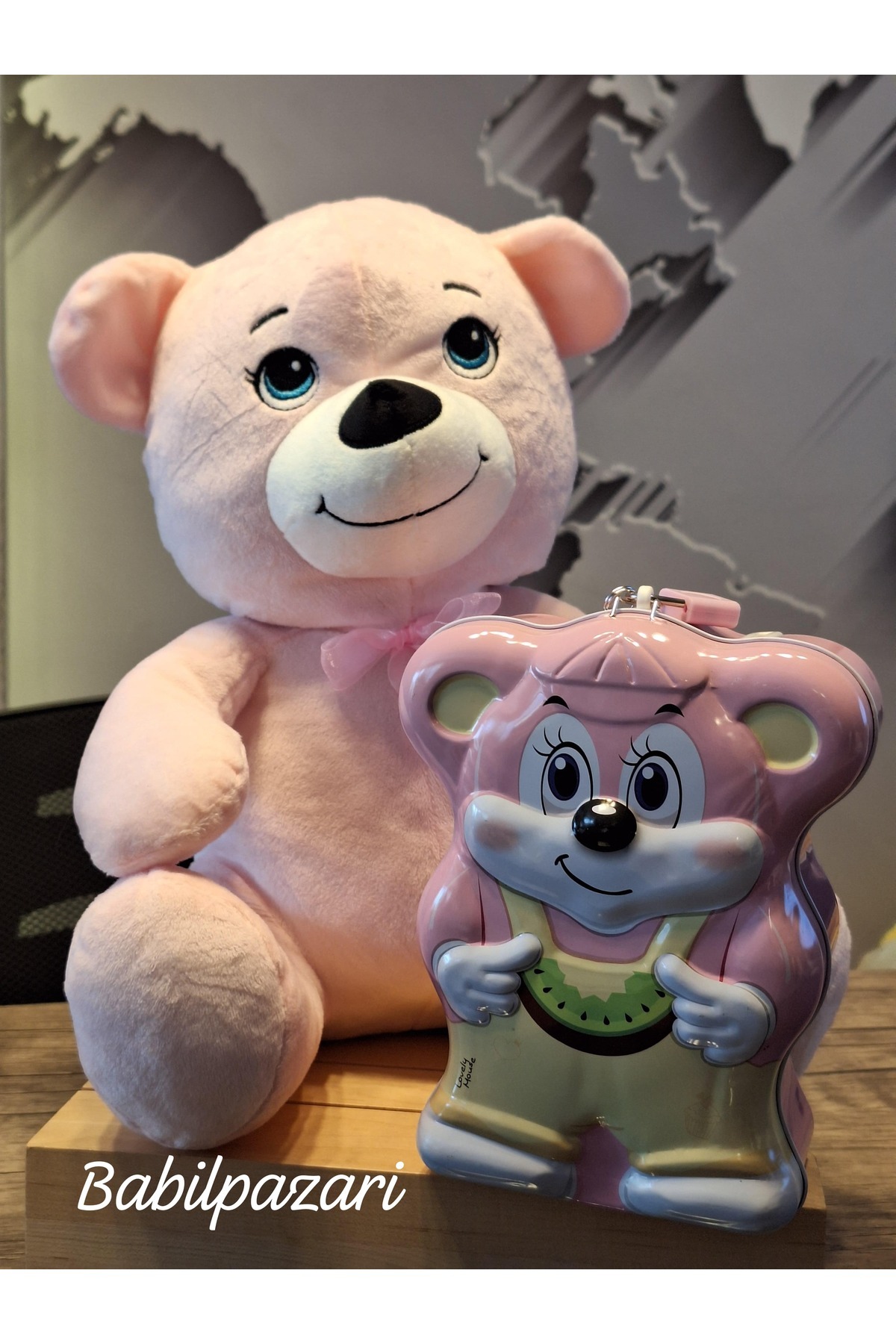 Selay Oyuncak Peluş Ayı Kumbara Set Pembe Fiyatı, Yorumları - Trendyol