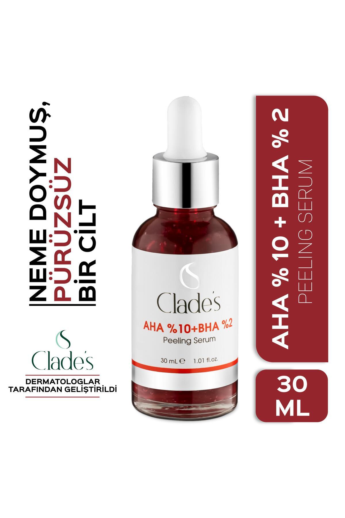 Clade's Aha %10 Bha %2 Peeling Serum 30 ml - Fiyatı, Yorumları
