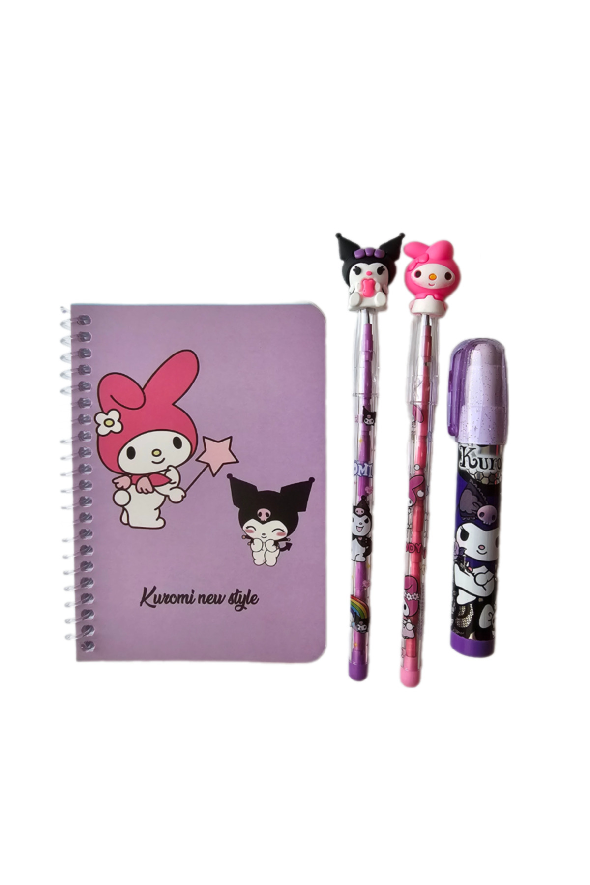 Ceylan Kırtasiye My Melody Not Defteri + Yumurtlayan Silgi + 2 Adet ...