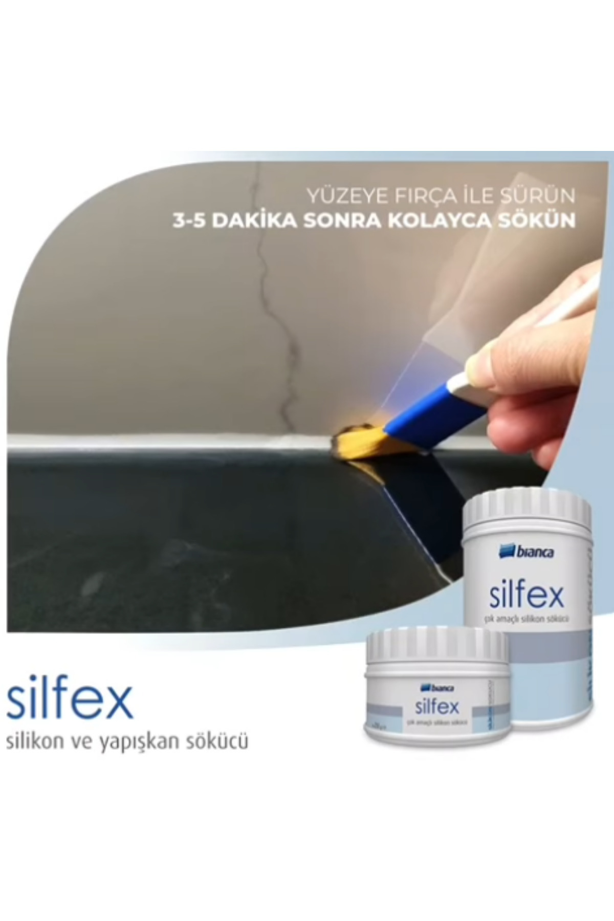 Bianca BİANCA SİLFEX ÇOK AMAÇLI SİLİKON SÖKÜCÜ 1 KG - Fiyatı, Yorumları