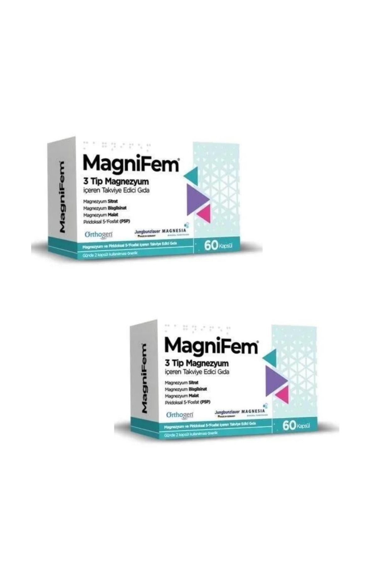 Orthogen MagniFem 60 Kapsül X2 - Fiyatı, Yorumları