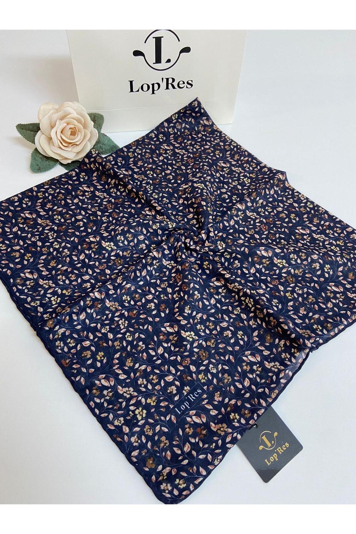 AMİNENESİL Aminenesil Lopres Soft Pamuk Eşarp Lacivert Vizon Yeşil ...