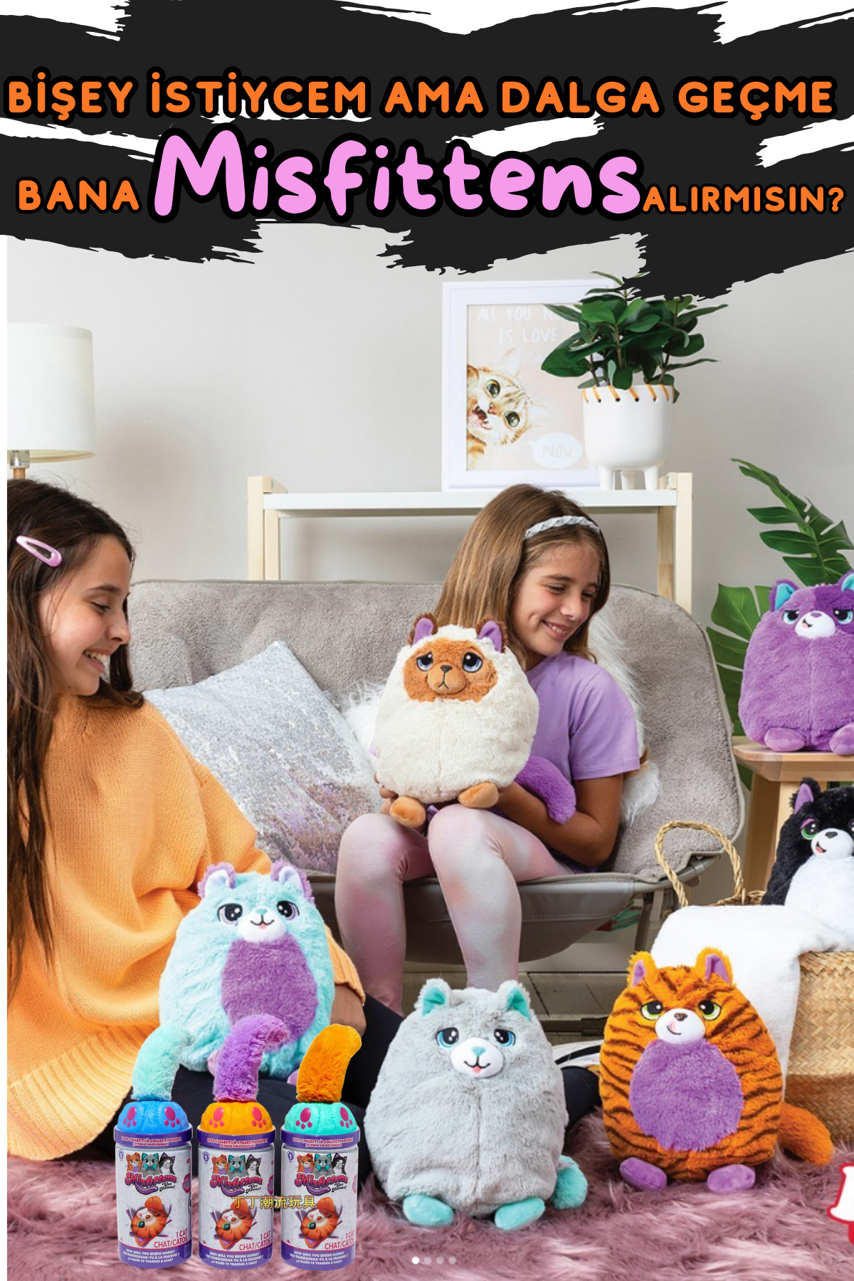 Misfittens Orijinal Misfittens Sürpriz Peluş Hediyelik Peluş ...