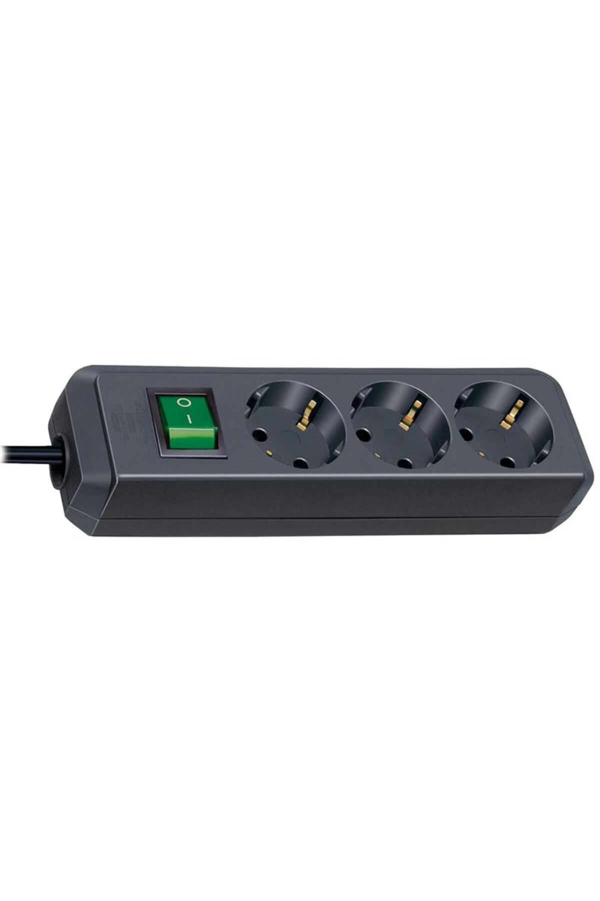 Brennenstuhl Eco-Line 5 متر 3 مقابس IP20 مقبس حماية للأطفال مرخص من ...