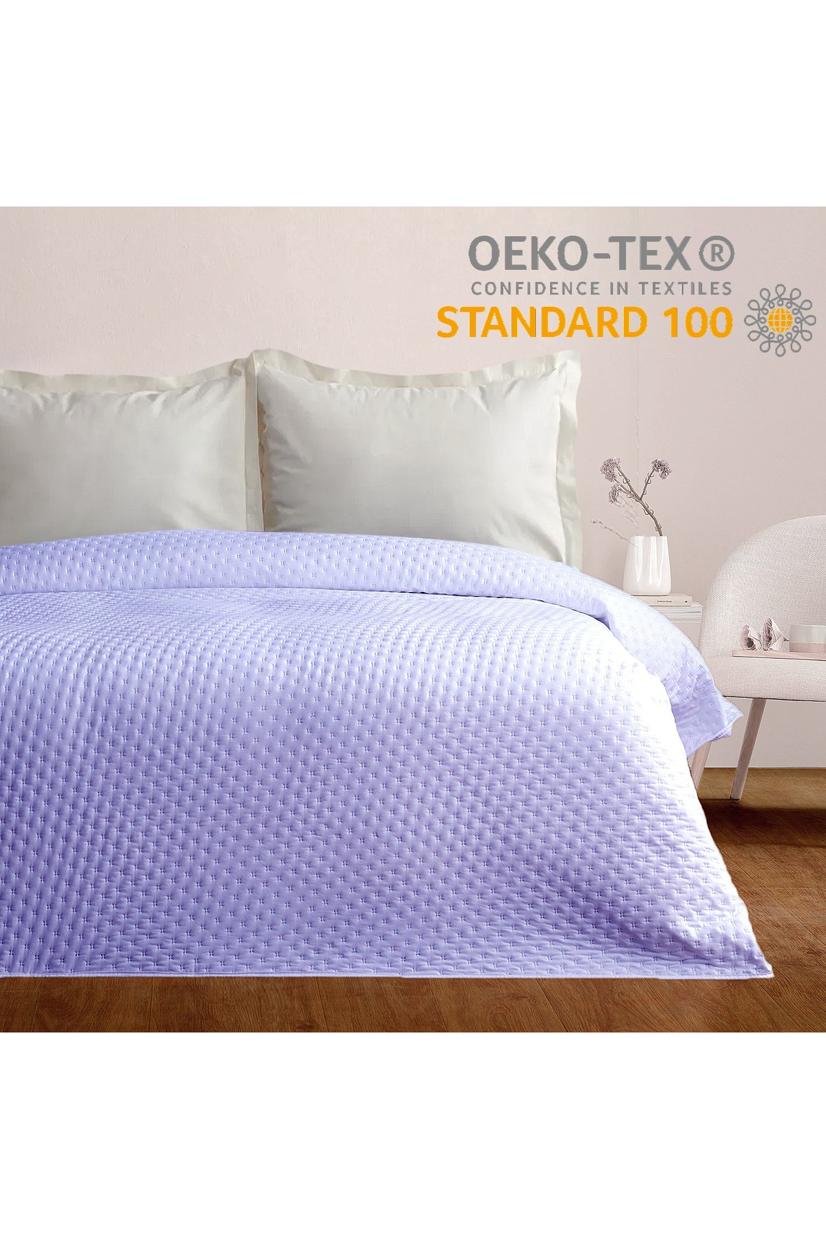 OGLO Çift Kişilik Yatak Örtüsü Lavanta 230 X 250 Cm Fiyatı, Yorumları ...