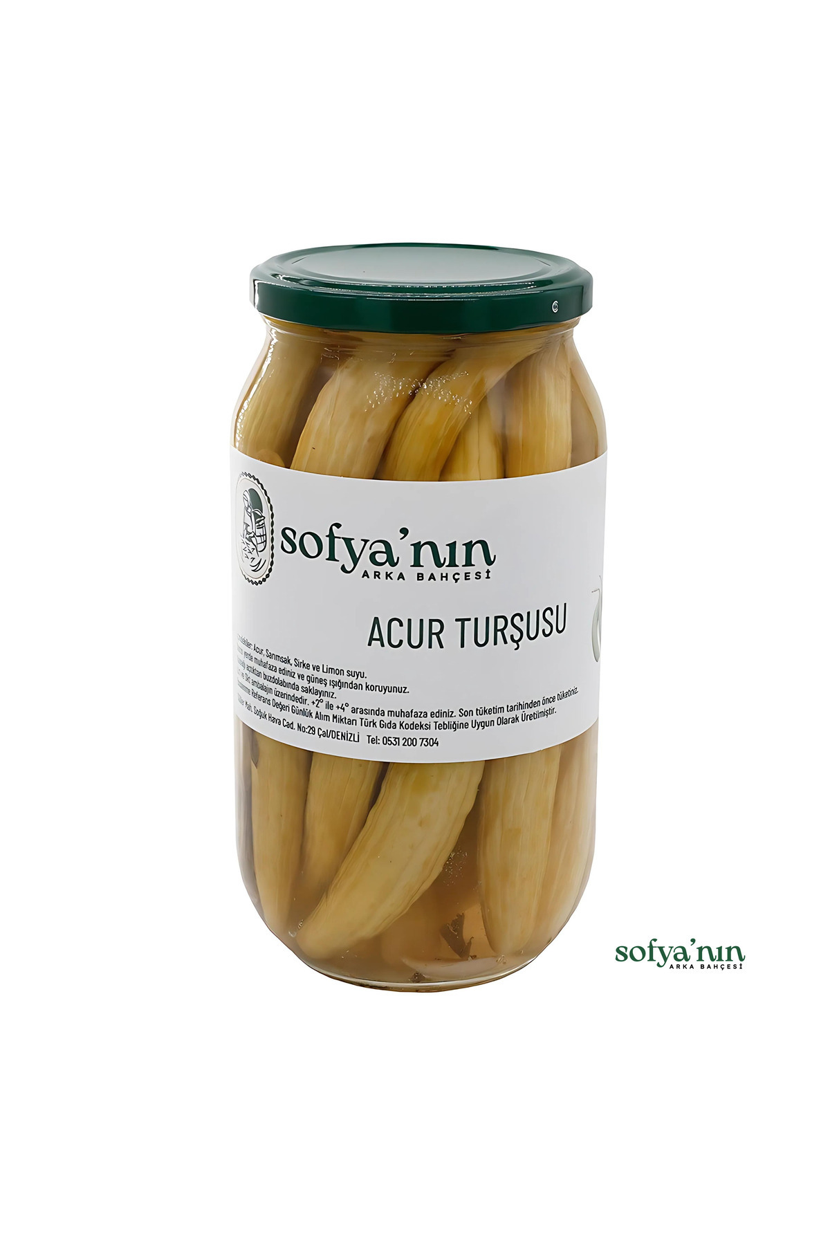 Sofyanın Arka Bahçesi Acur Turşusu 860gr Fiyatı, Yorumları - Trendyol
