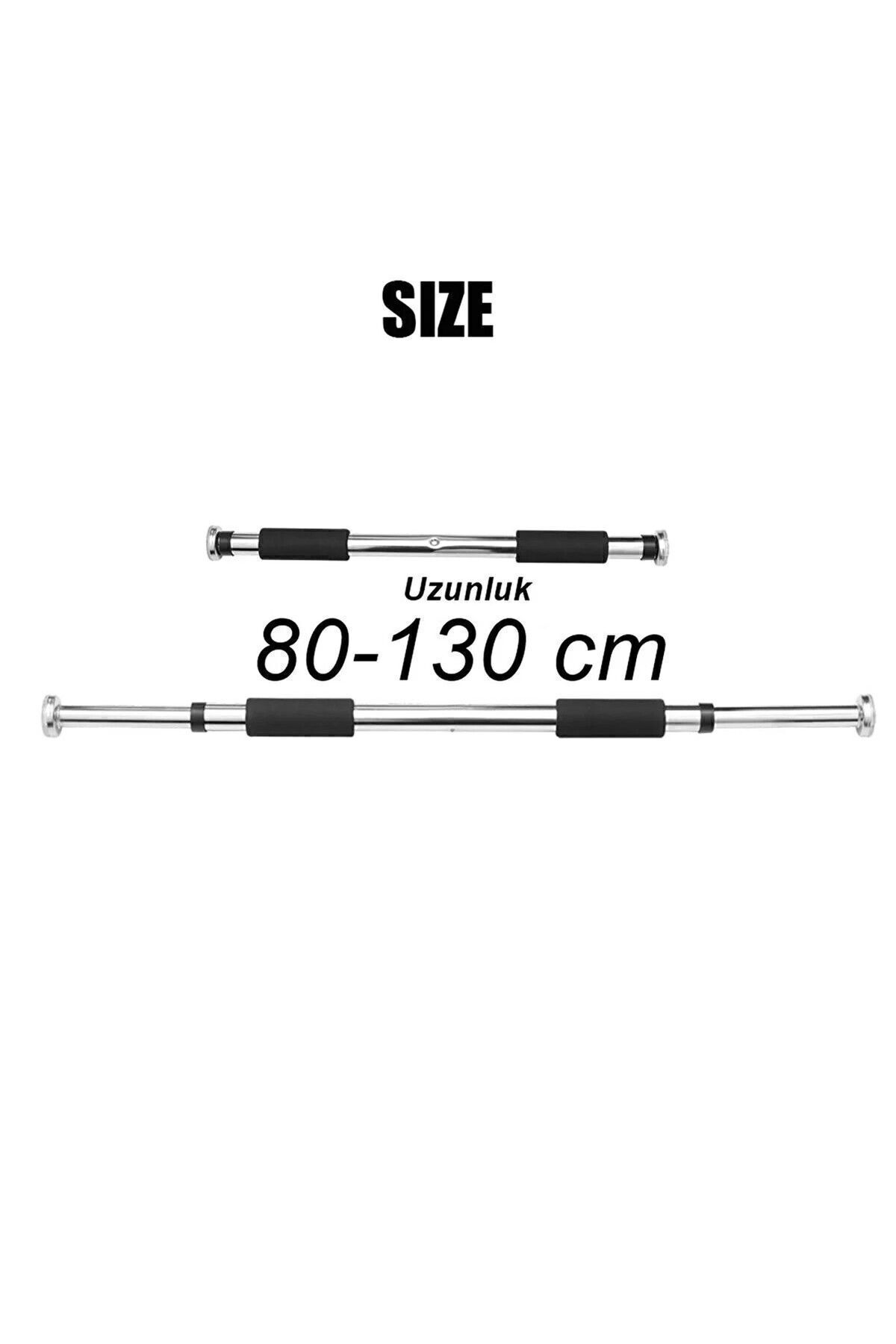 Unichrome Barfiks Çubuğu 80-130 Cm Çift Süngerli Ayarlanabilir Barfiks ...