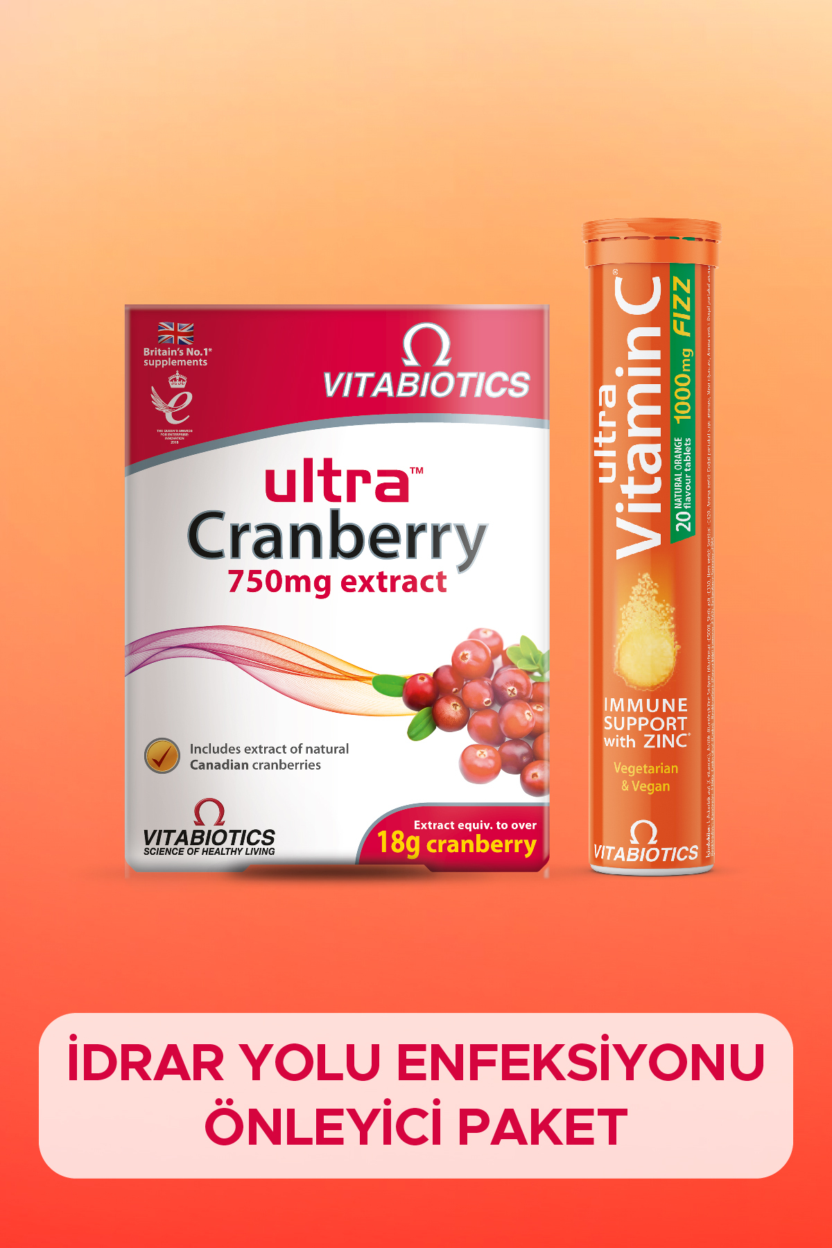 Vitabiotics Ultra Cranberry + Ultra C - Fiyatı, Yorumları