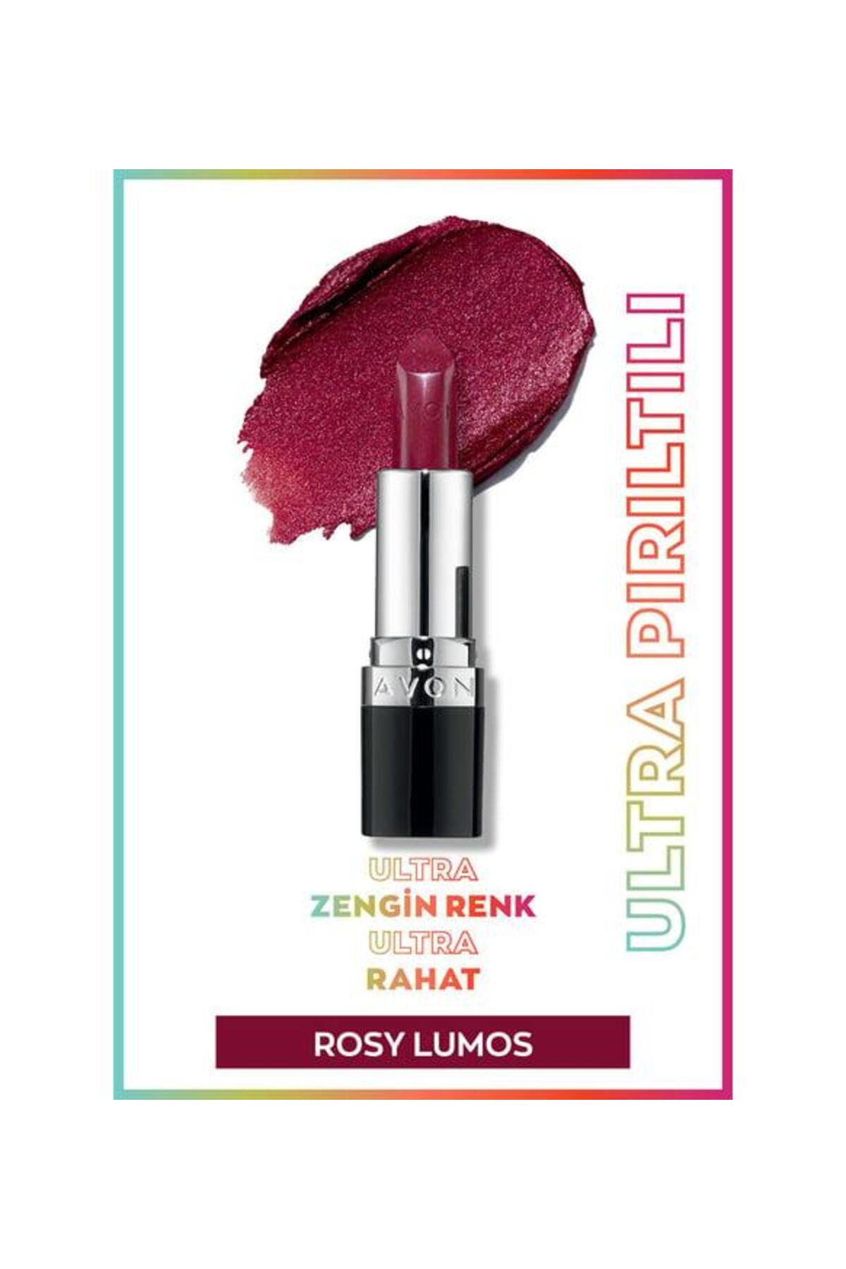 Avon Ultra Shimmer Lipstick - Rosy Lumos Fiyatı, Yorumları - Trendyol