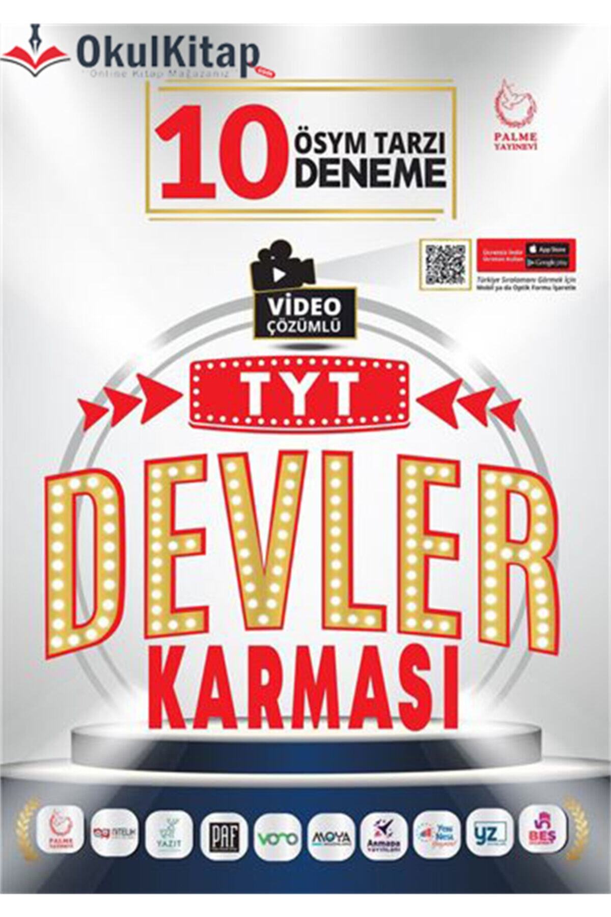 Palme Yayınları *yeni Baskı* Yks Tyt Devler Karması 10 Deneme Sınavı ...