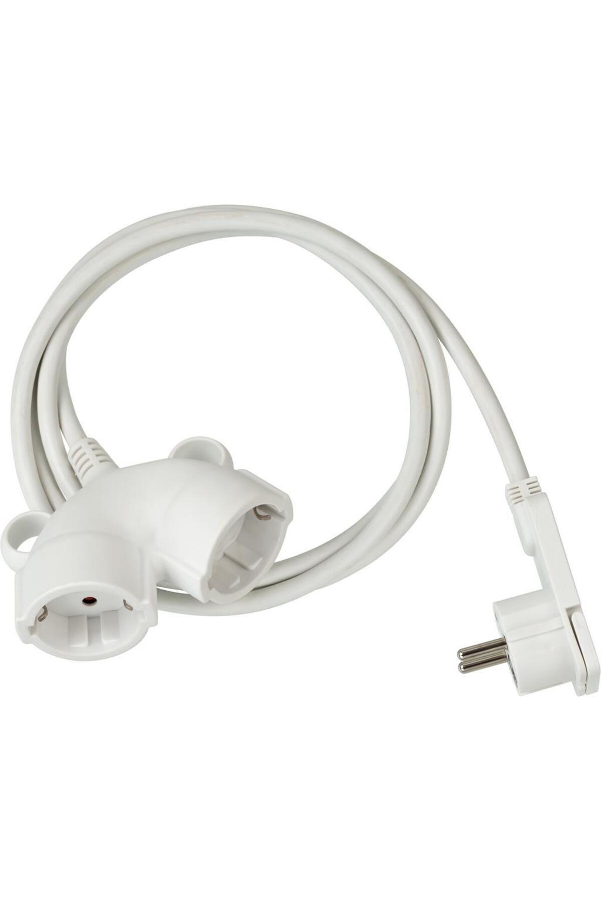 Brennenstuhl Comfort Plus 2 Soketli 5 Metre Seyyar Uzatma Kablosu Beyaz ...
