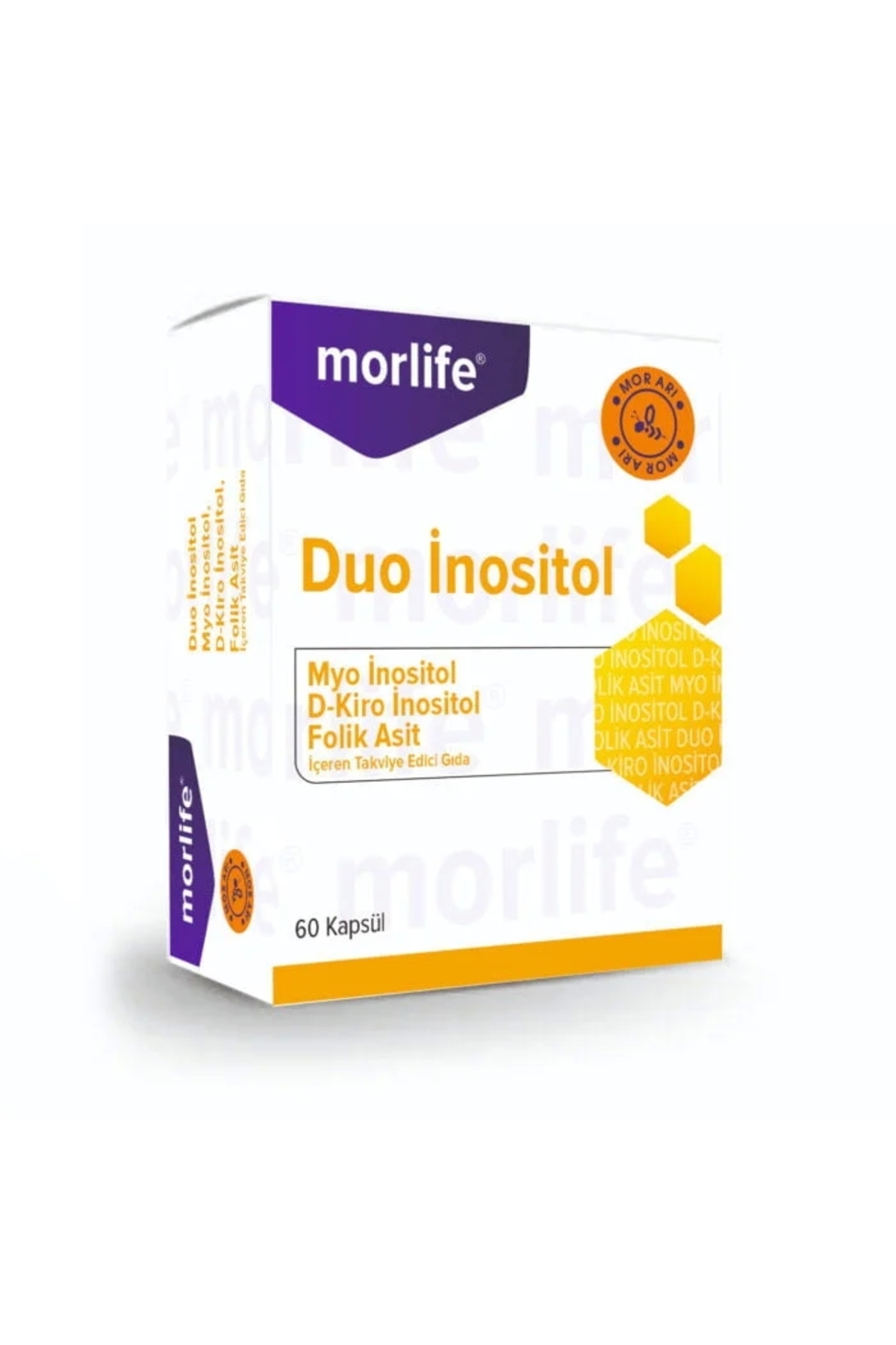 MORLIFE Duo Inositol 60 Kapsül - Fiyatı, Yorumları