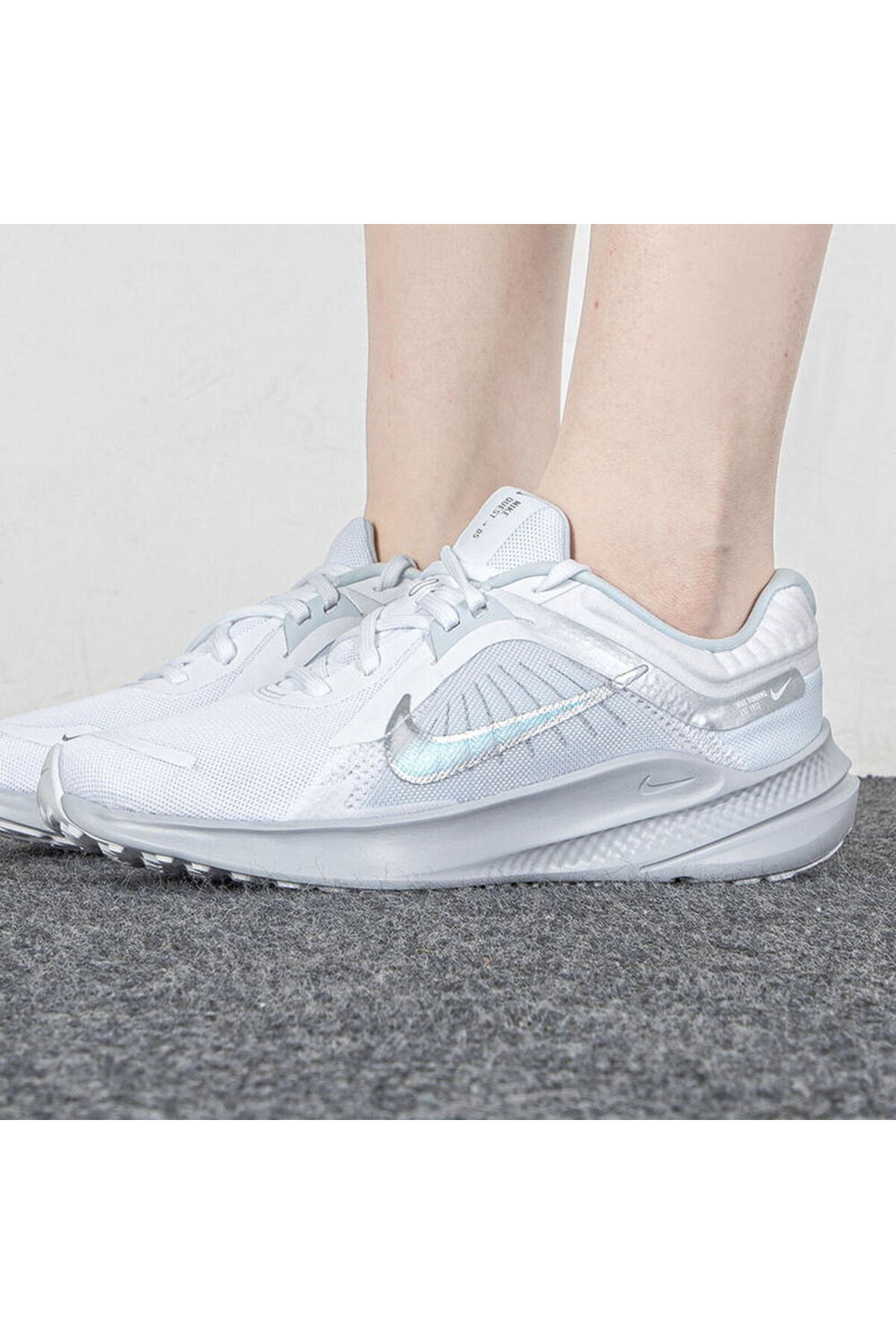 Nike Wmns Nike Quest 5 Kadın Beyaz Koşu Ayakkabısı DD9291-100 Fiyatı ...