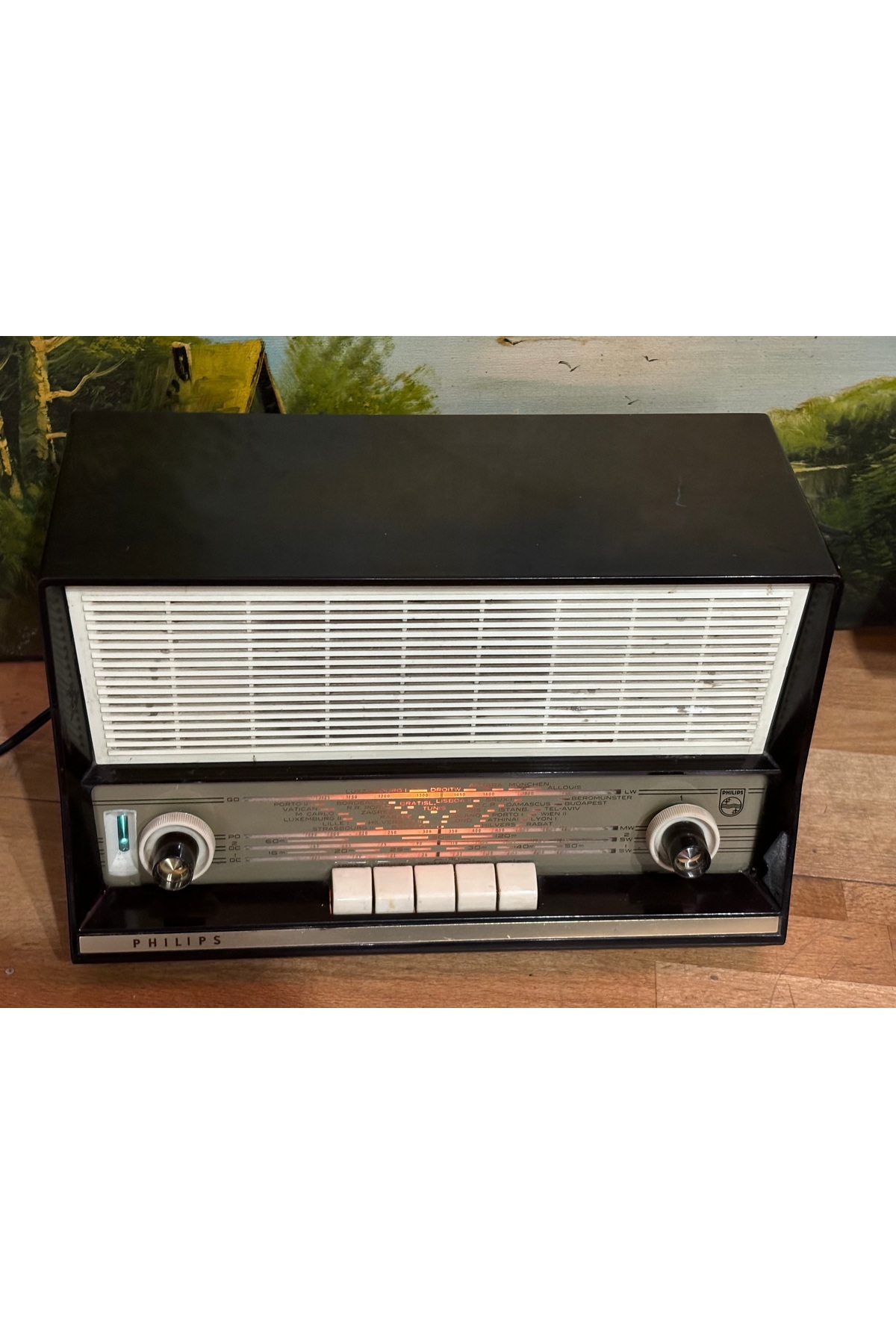 tayfuntufan antika koleksiyon antika Philips lambalı radyo - sorunsuz ...