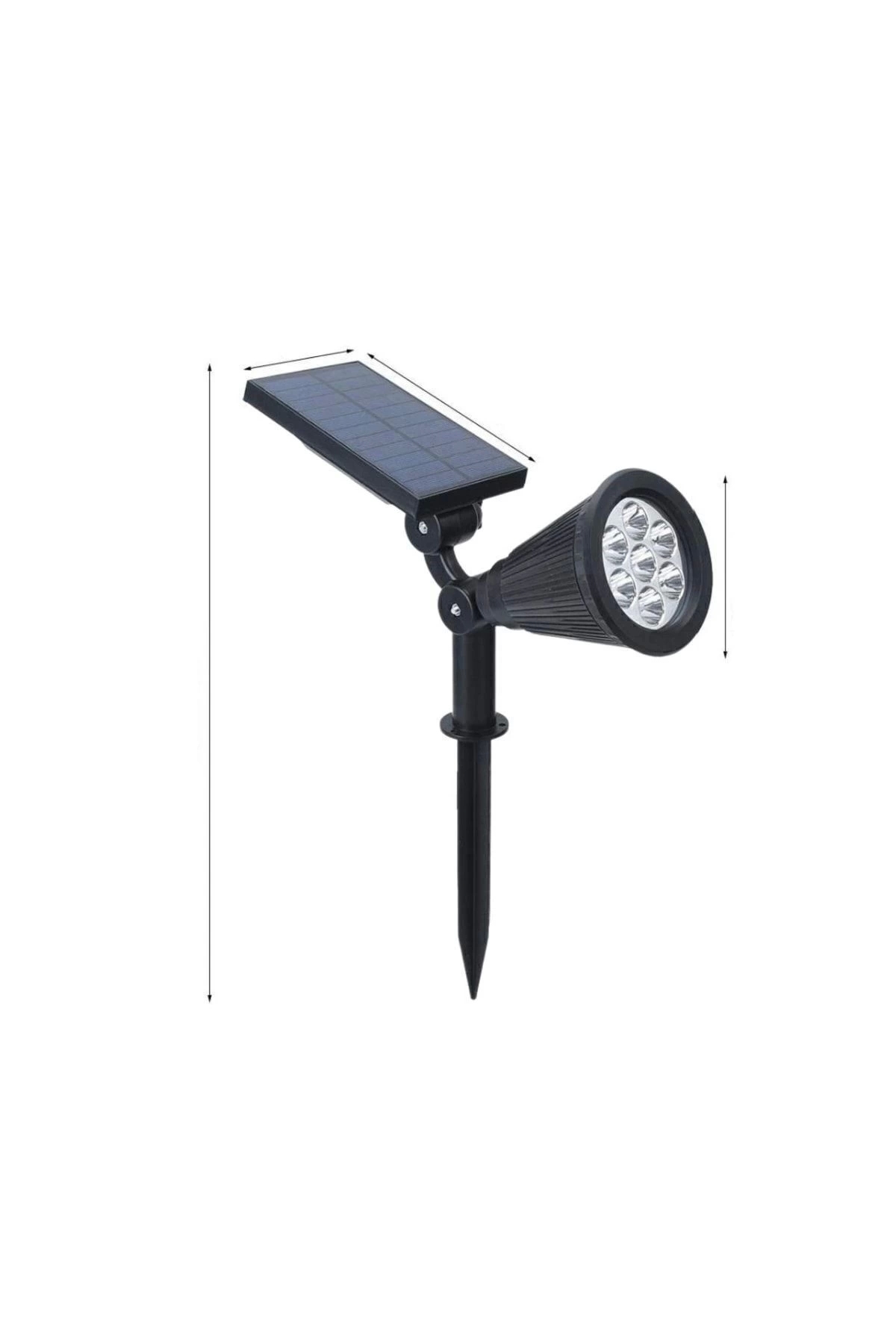 Unichrome Modlu 7 Led Solar Güneş Enerjili Kazıklı Çim & Bahçe ...