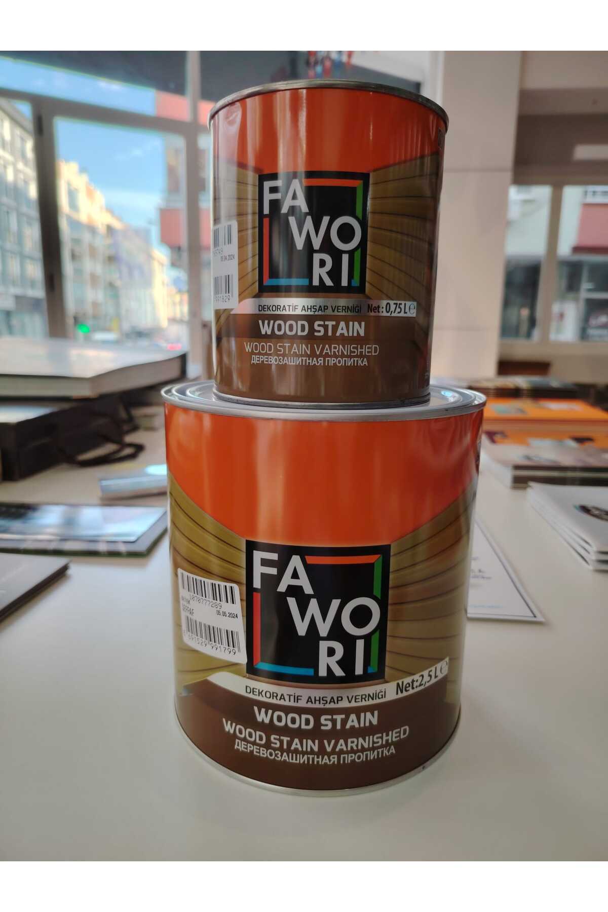 Fawori Wood Stain Vernikli Ahşap Koruyucu Fiyatı, Yorumları - Trendyol