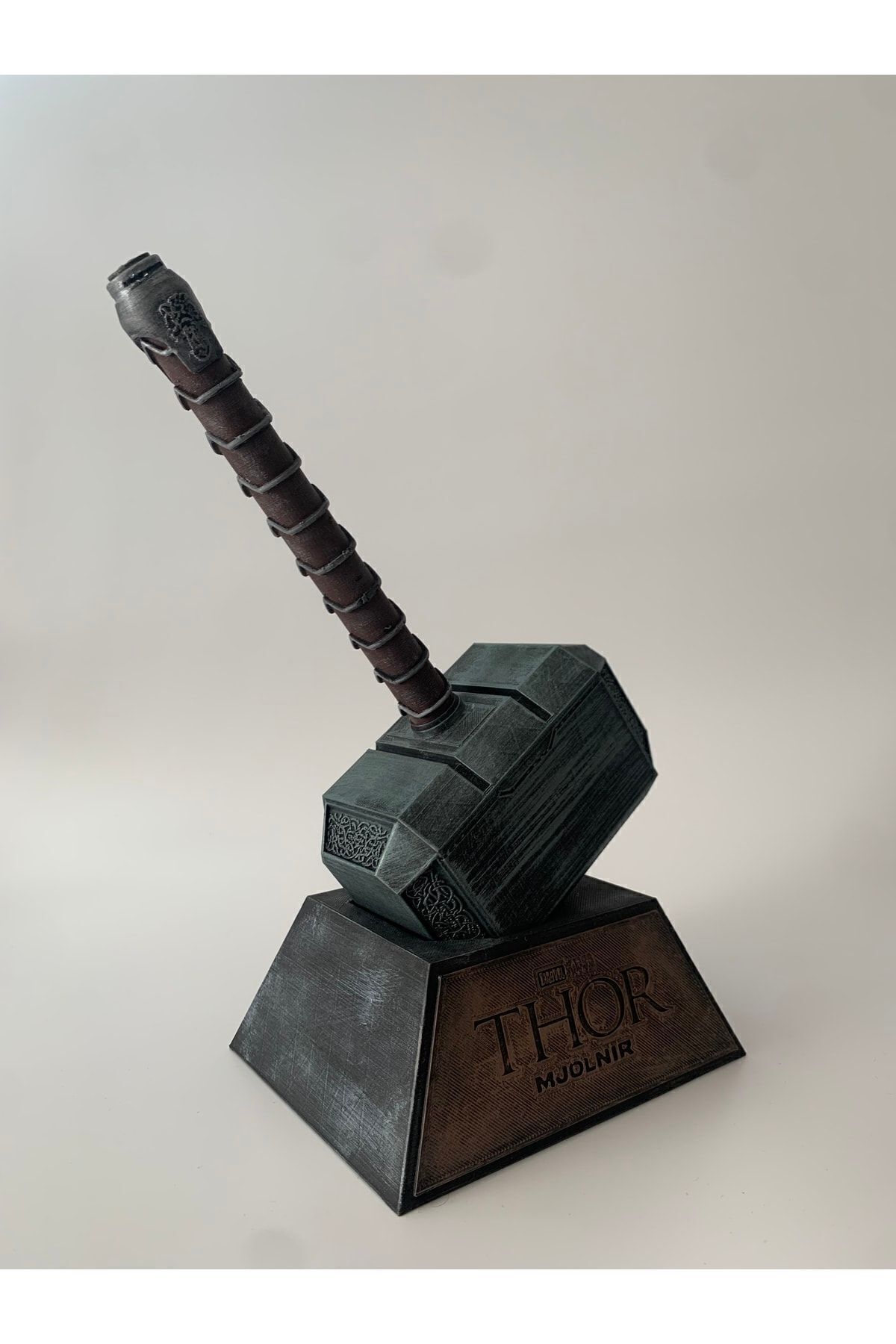 junior 3d baskı Thor'un Çekici-mjolnir Çekiç Avengers Figur 20 Cm ...