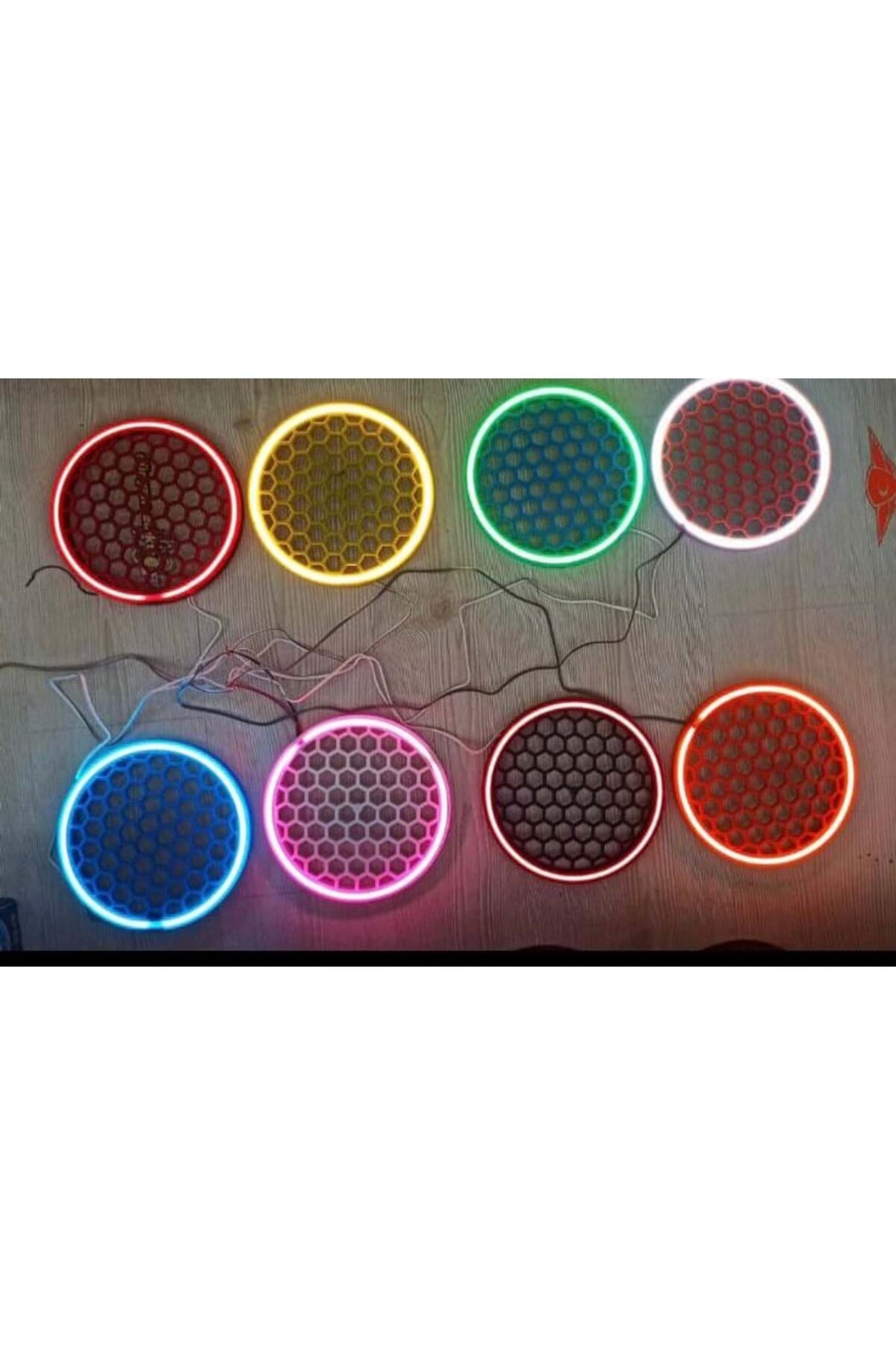 BOLLED OTO HOPARLÖR MONTAJ KAPAĞI 30 CM BASS WOOFER NEON IŞIKLI 2'Lİ ...