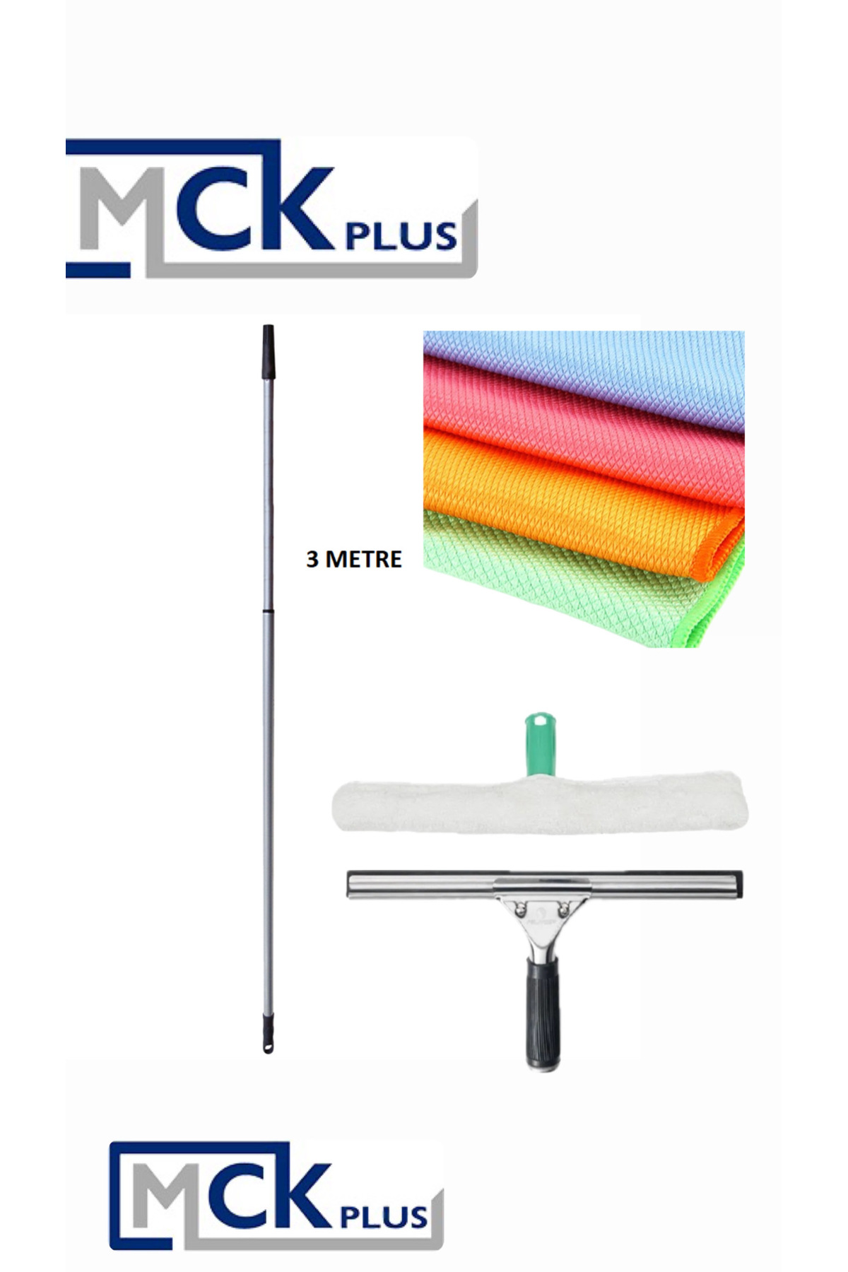 MCK Plus Mck Pencere Cam,ayna Temizleme Seti,duş Ve Cam Sileceği 35cm ...