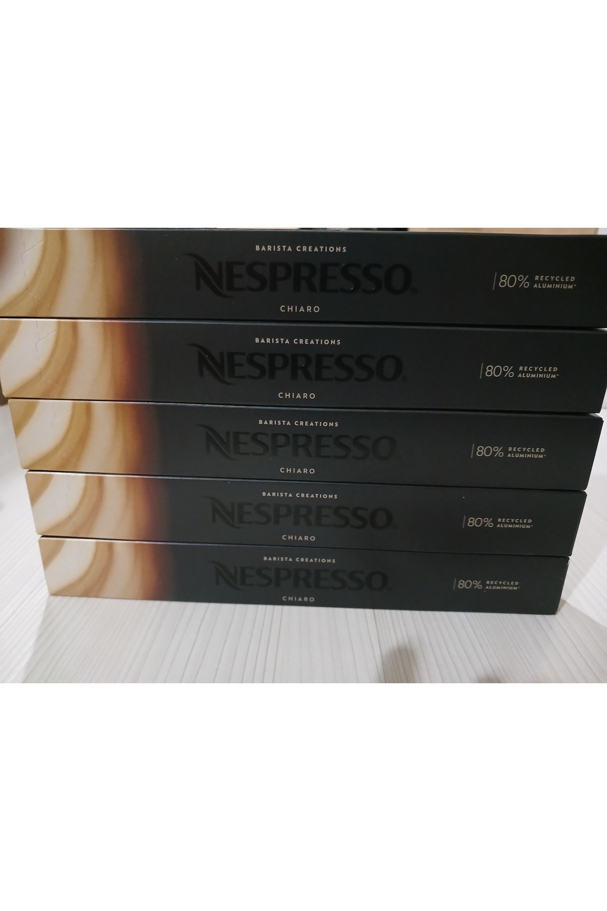 Nespresso Barista Creations Chiaro Kapsül Kahve 10 Adet ( 5 Kutu ...