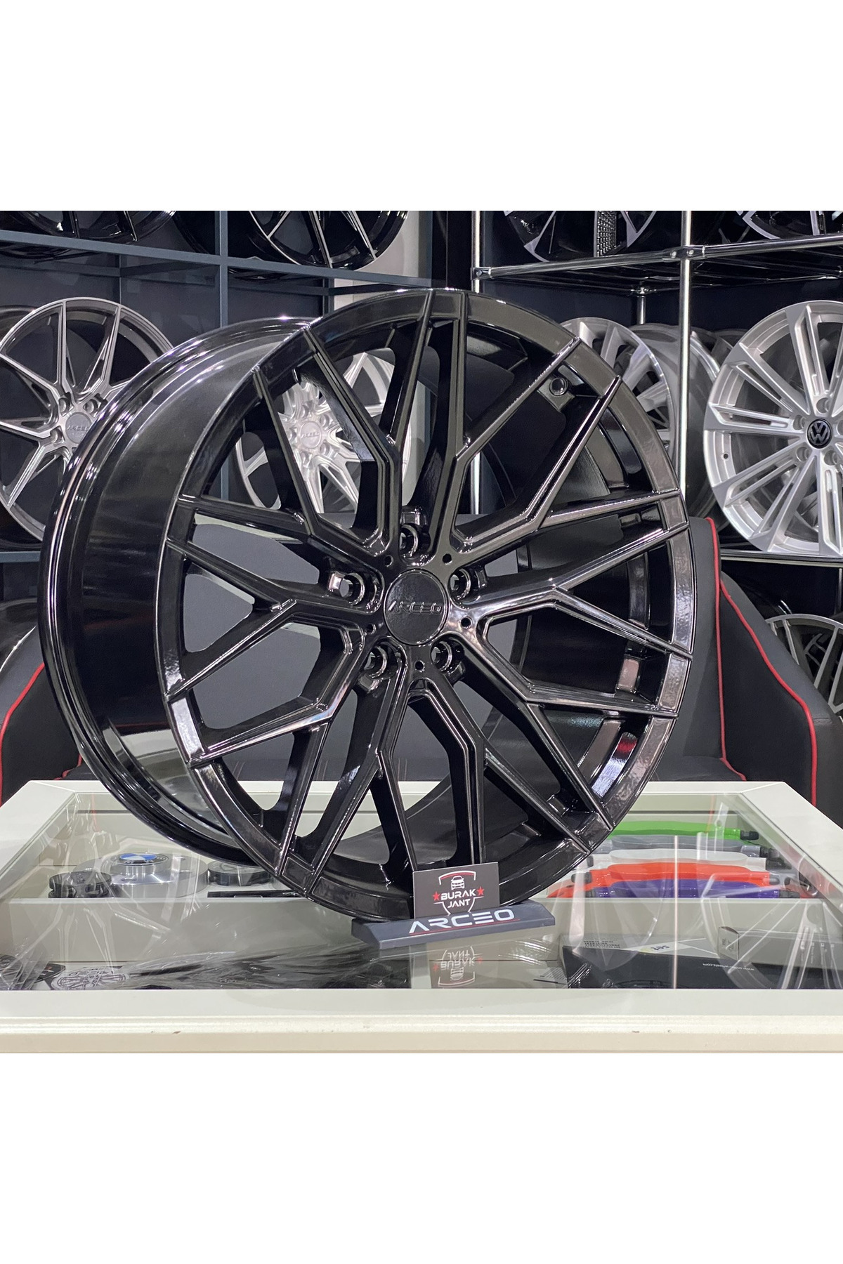 Arceo 18 İNÇ 5X112 ARCEO VALENCİA BLACK JANT MODELİ (4ADET) - Fiyatı ...