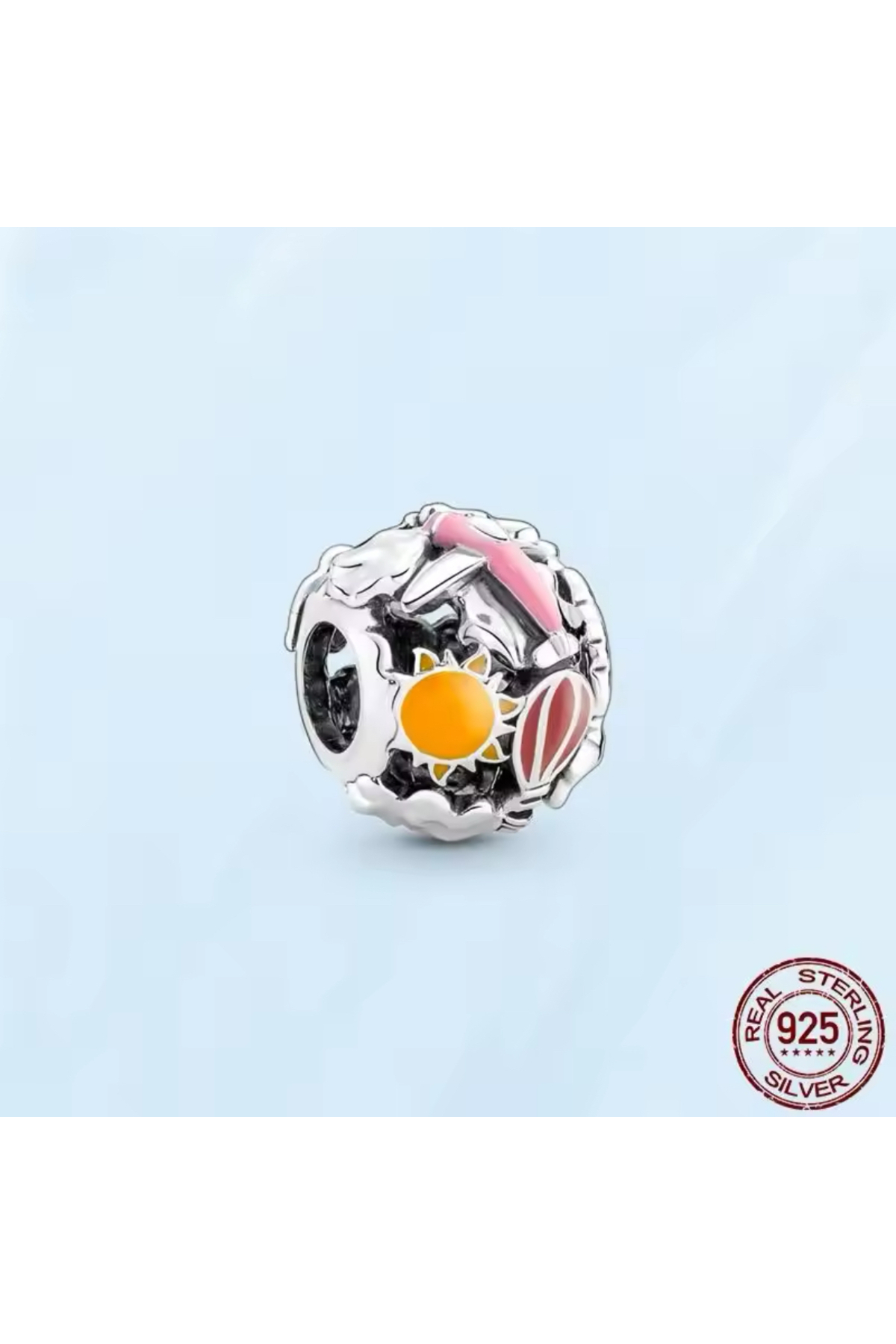 Hector&Co. Jewellery Gökkuşağı Gökyüzü ve Seyahat Cazibesi Charm ...