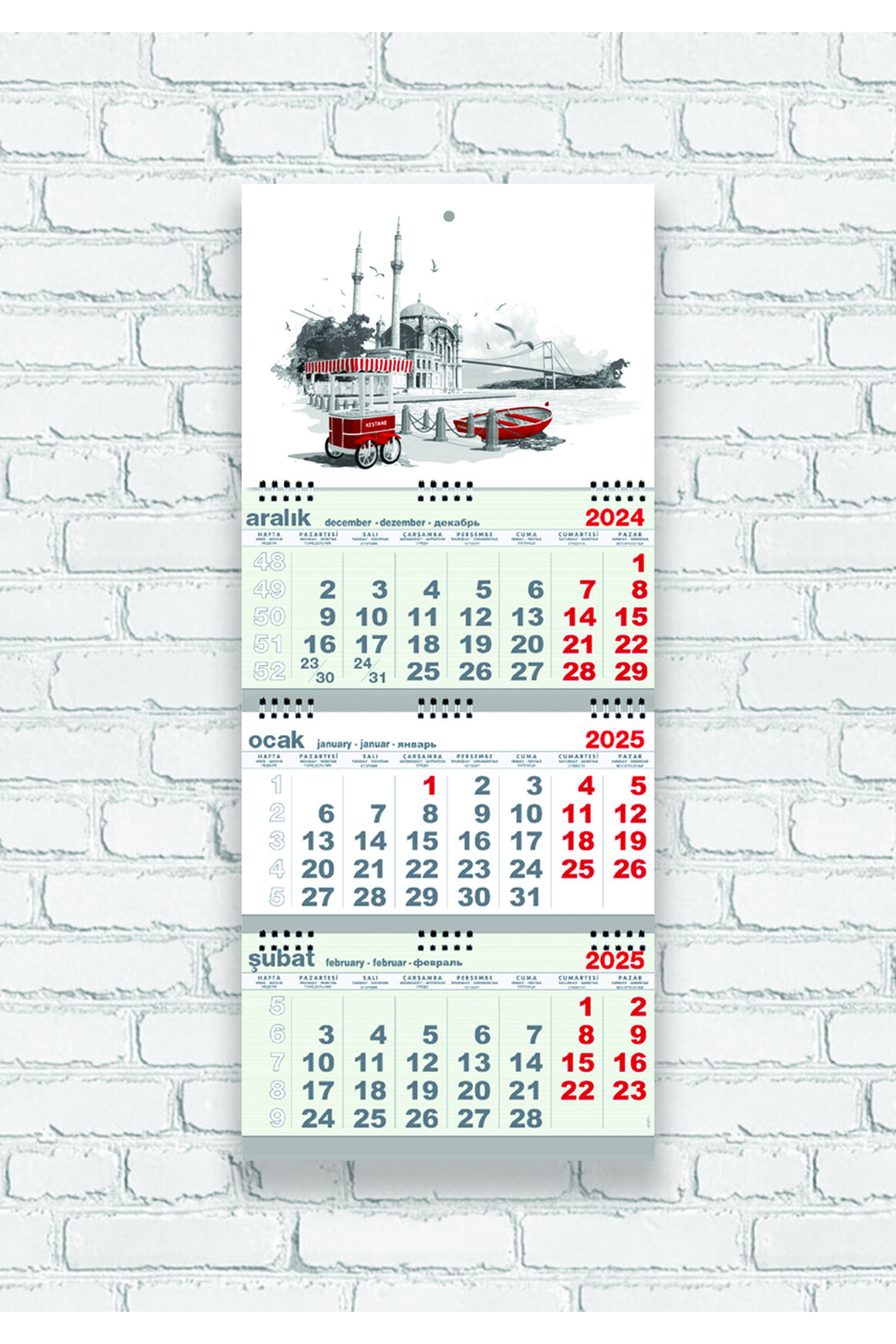 Liva Promosyon 2026 Yılı Gemici Takvimi - Fiyatı, Yorumları