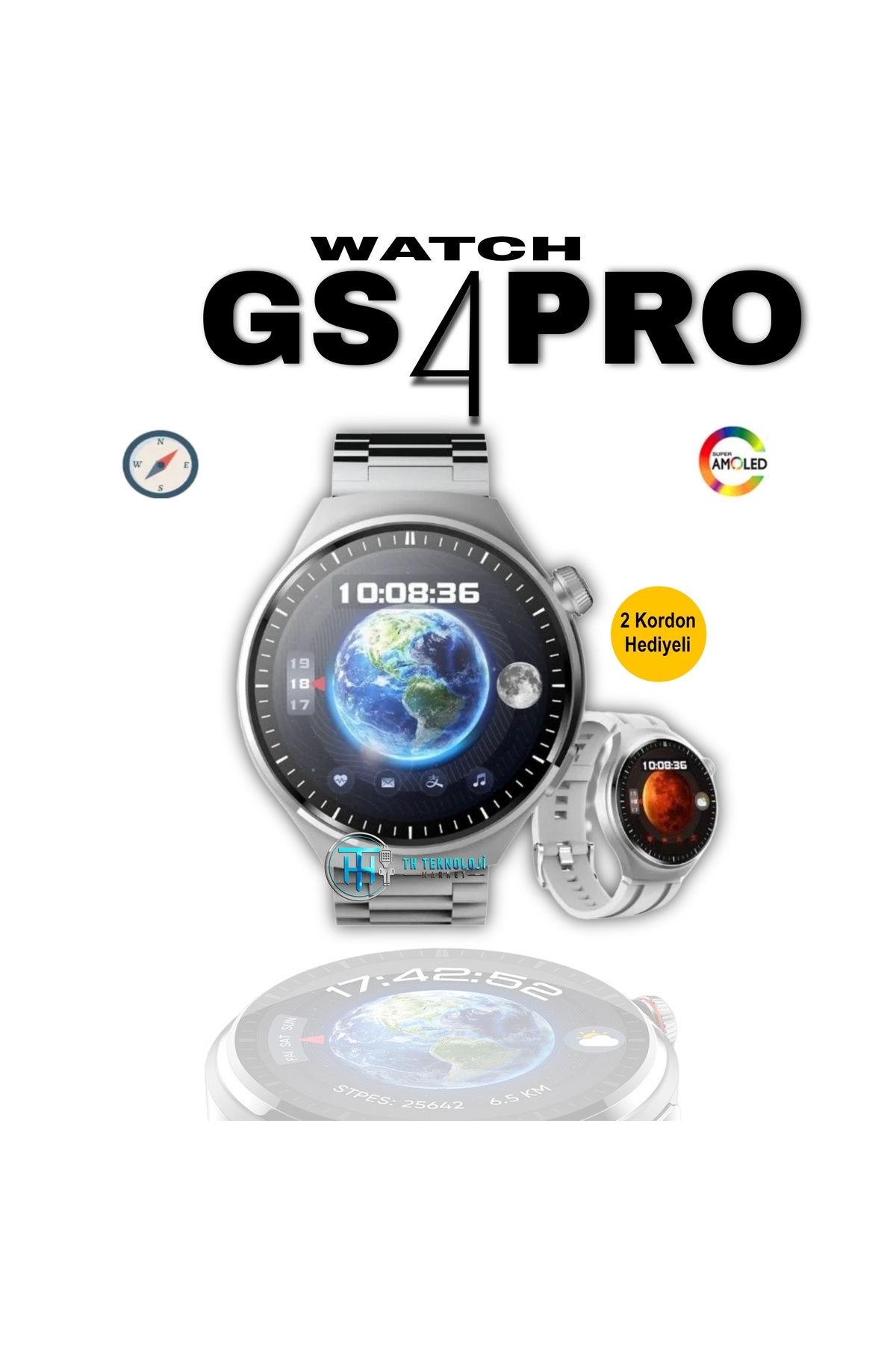 Thteknolojimarket GS WATCH 4 PRO Fiyatı, Yorumları - Trendyol